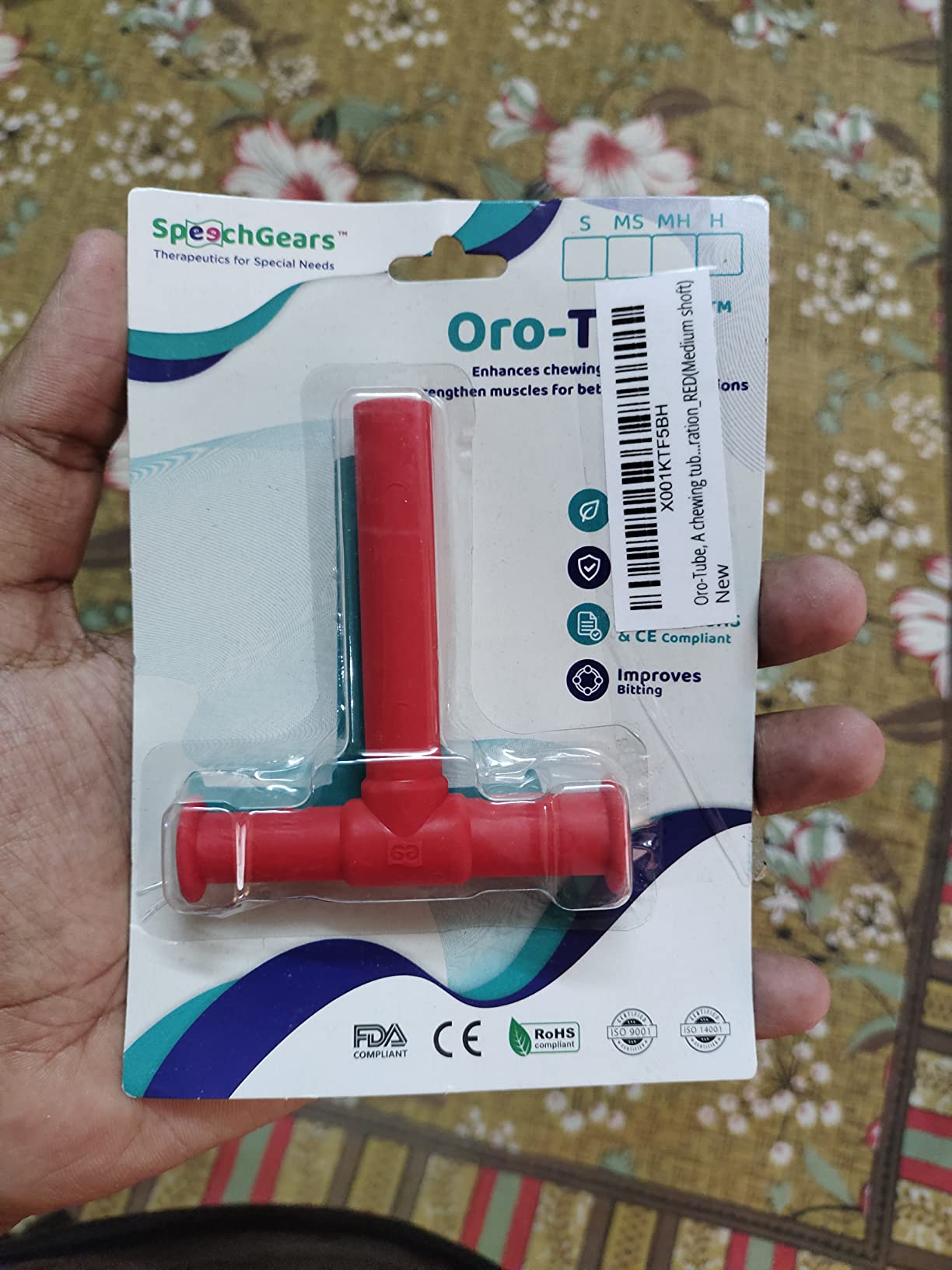 SPEECHGEARS Oro-Tube, A Chewing Tube For Speech Feeding And Sensory ...