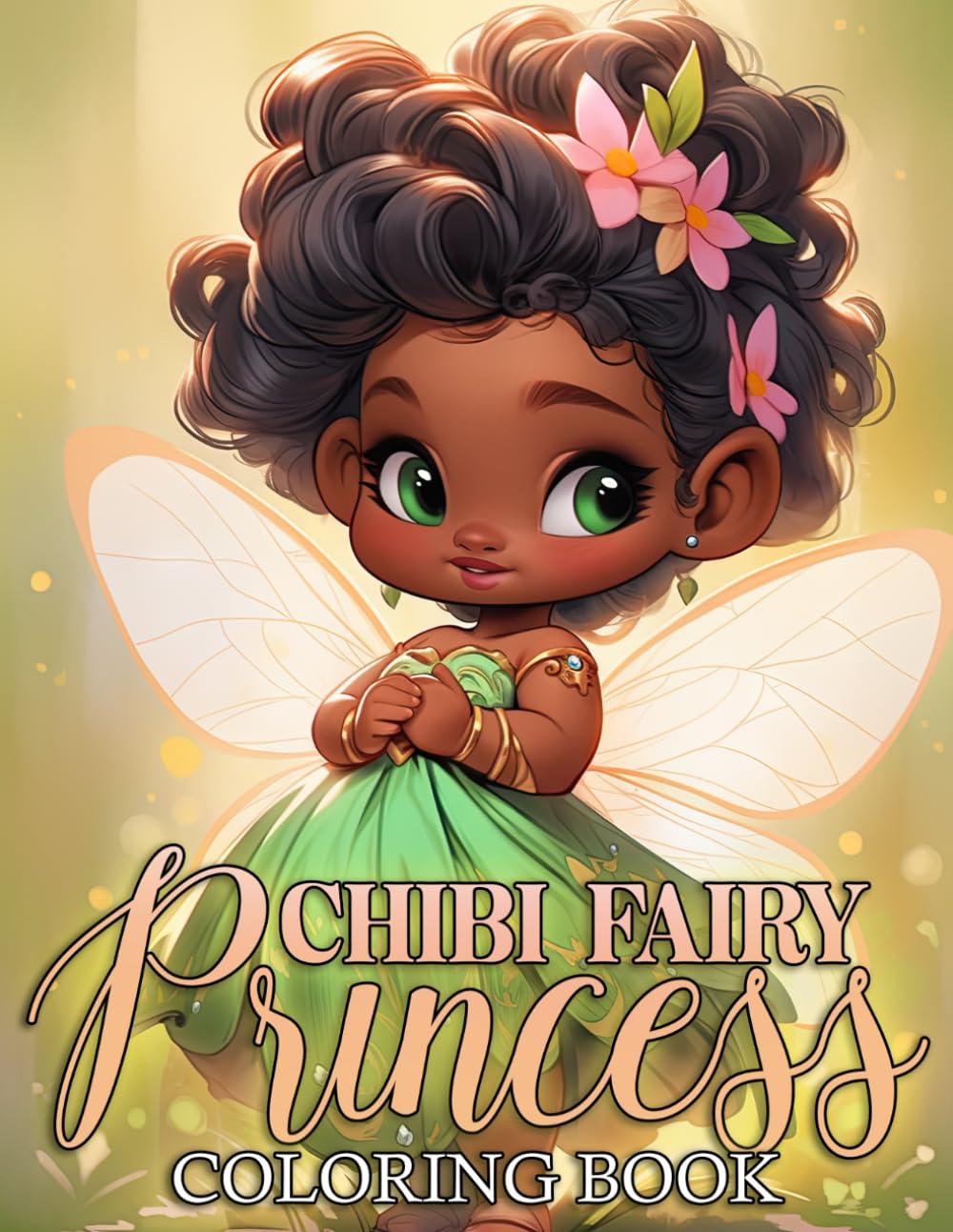 Amazon.com: Chibi Fairy Princess Coloring Book: Adorable Fairies ...