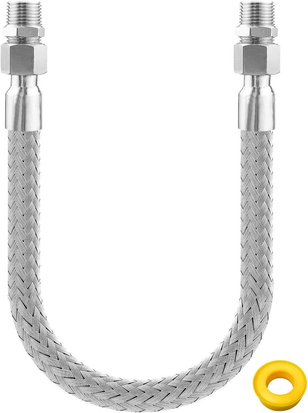 Vaticas Universal Industrial Grade Compressor Jumper Hose 3/4" NPT Male ...