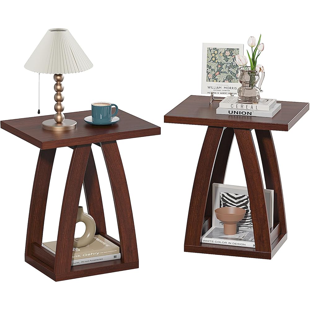 $22/mo - Finance End Table Set of 2, Side Table, Nightstand, Sofa Side ...