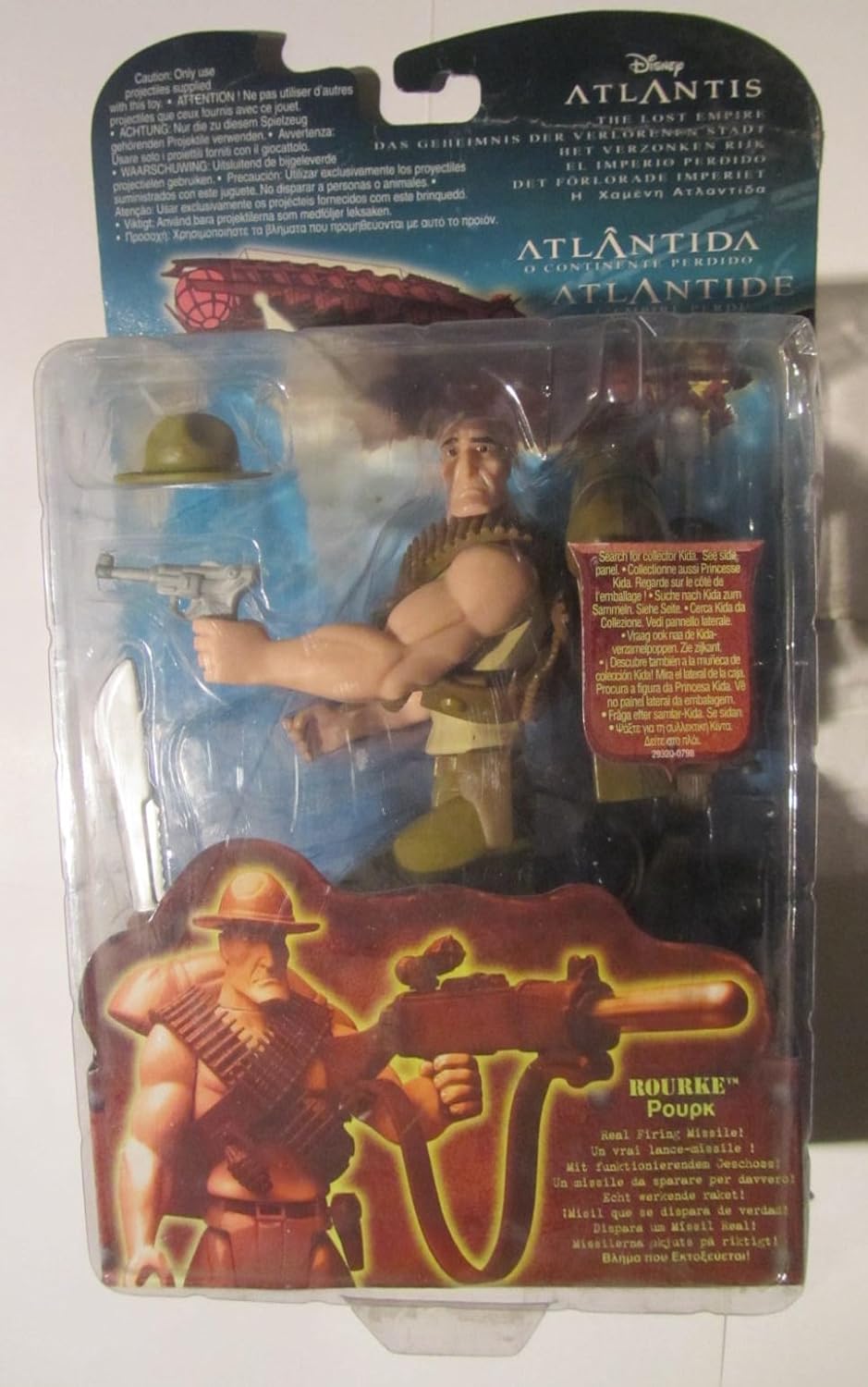 Amazon.com: Disney's Atlantis The Lost Empire - Rourke with Real Firing ...