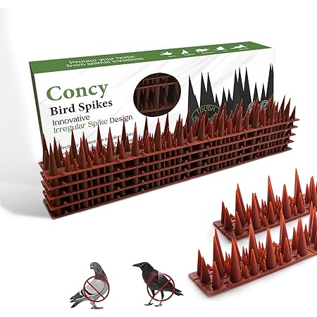 Amazon.com : Concy 13ft Anti Bird Spikes for Outside Pigeon and Other ...