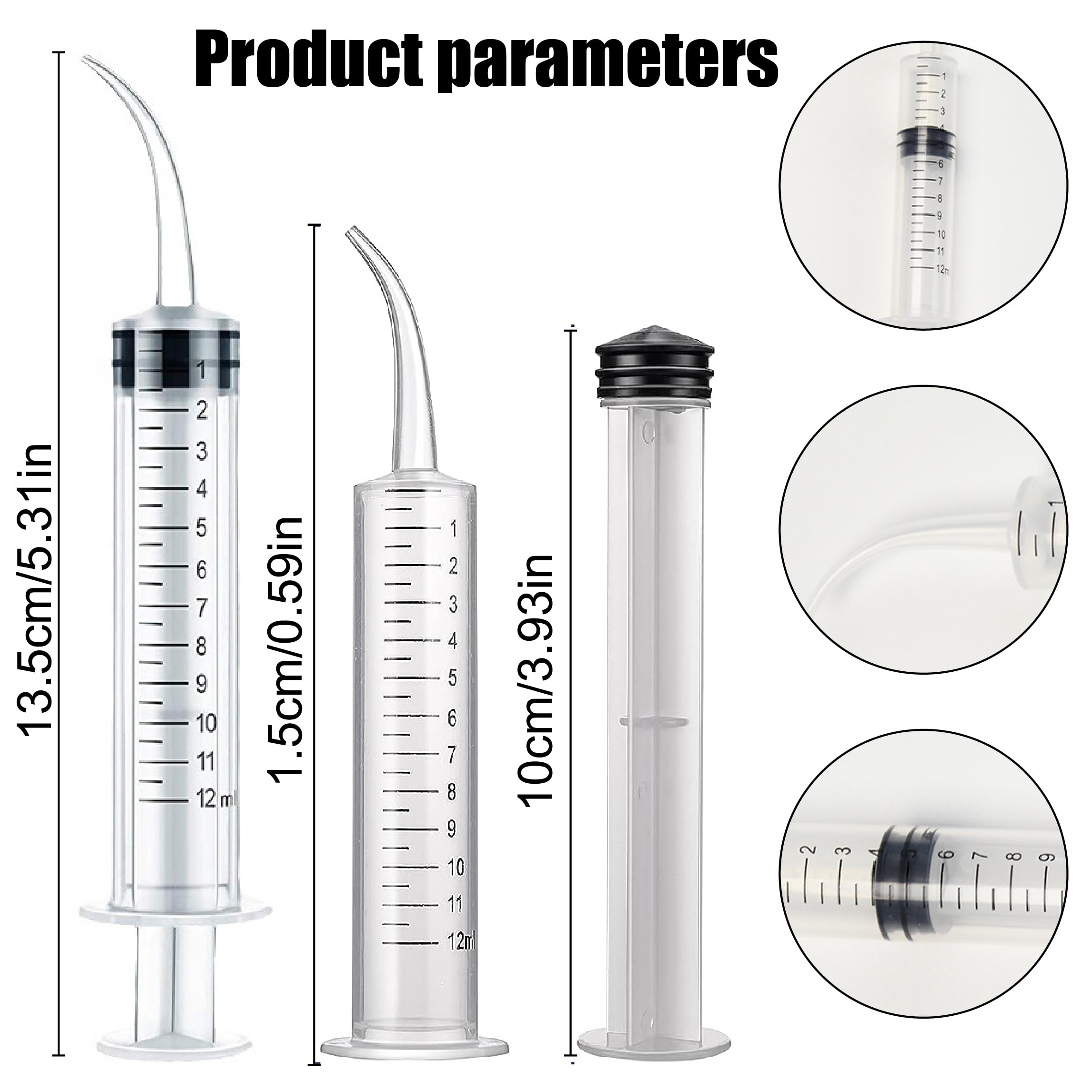 Large Irrigation Syringe Bos Medicare Surgical Asepto Syringe Used For