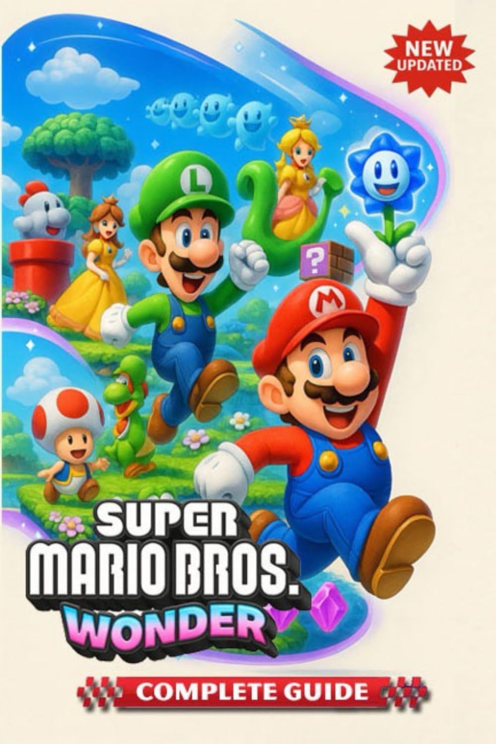 Amazon.com: Super Mario Bros. Wonder Complete Guide: Walkthrough, Tips ...