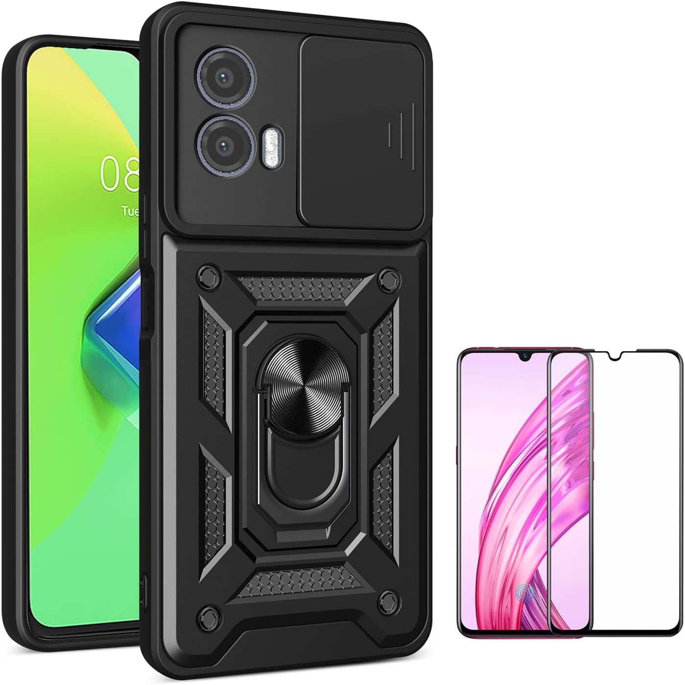 Happygor Capa Capinha Anti Impacto para Motorola Moto G53 6.5", Capinha ...