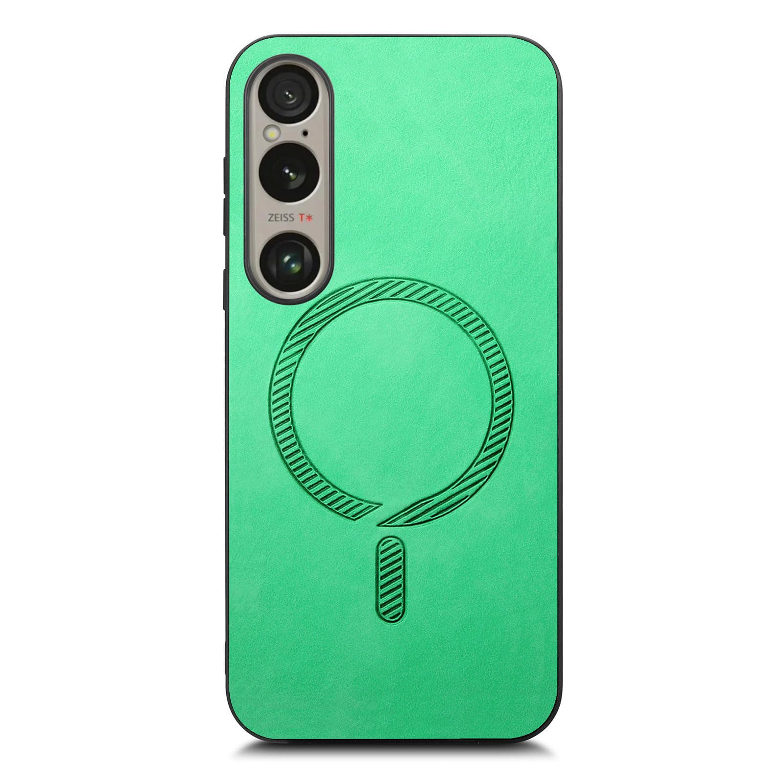 Buy Sony Xperia 1 VI Case, Shockproof Matte PU Leather Back Cover with ...