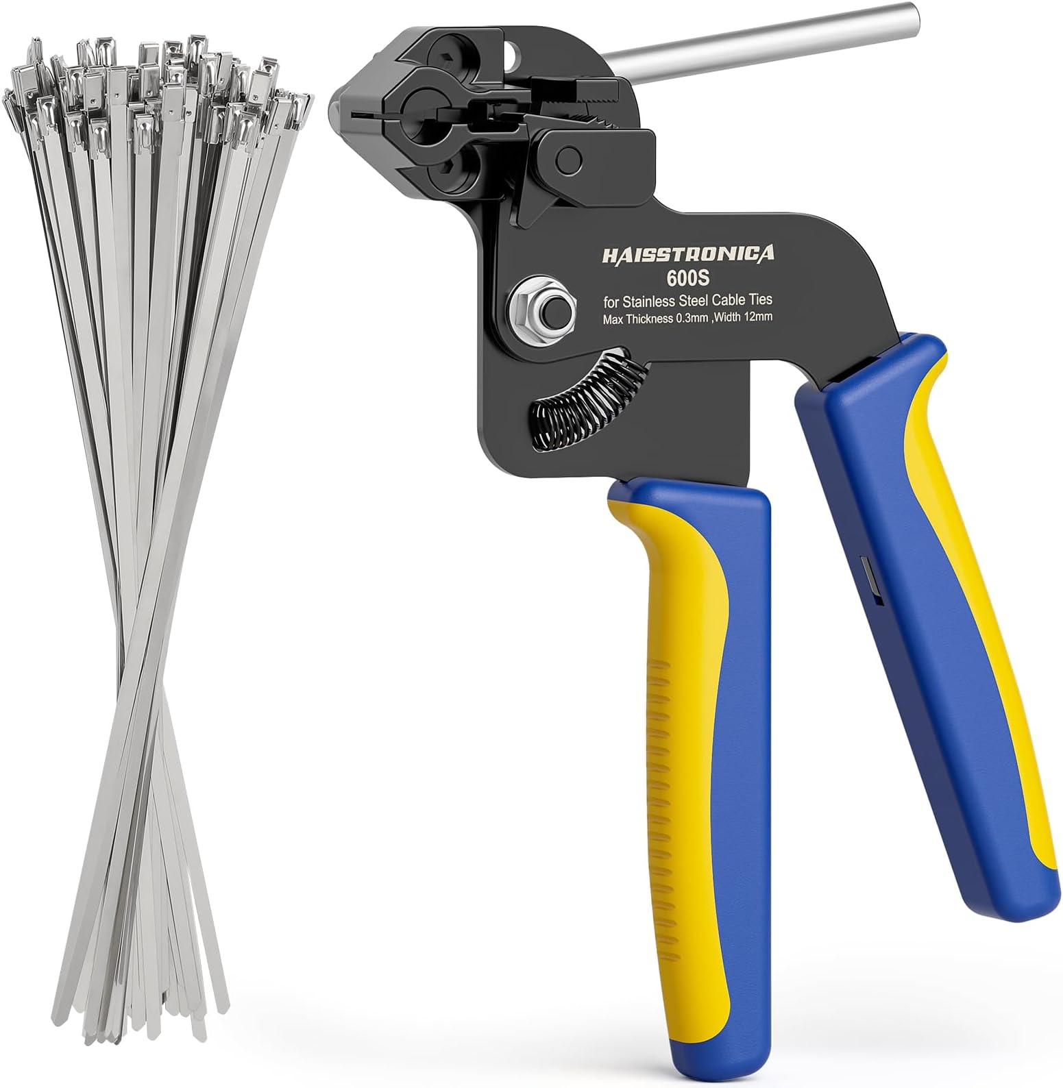 Amazon.com: Cable Tie Gun Fastening Cable Tie Tool Professional Wire ...