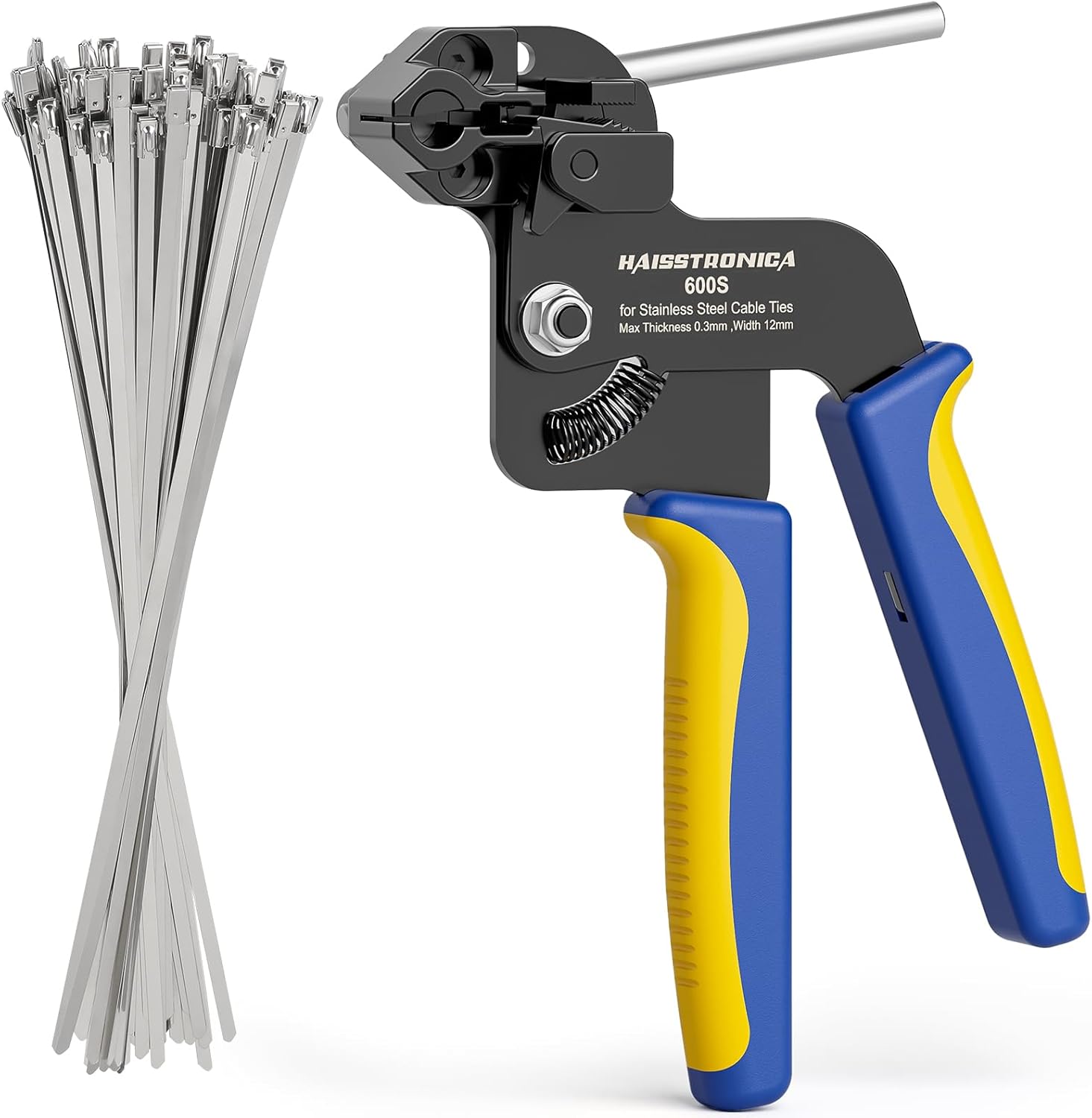 Amazon.com: haisstronica Zip Tie Gun for Fastening and Cutting up to ...
