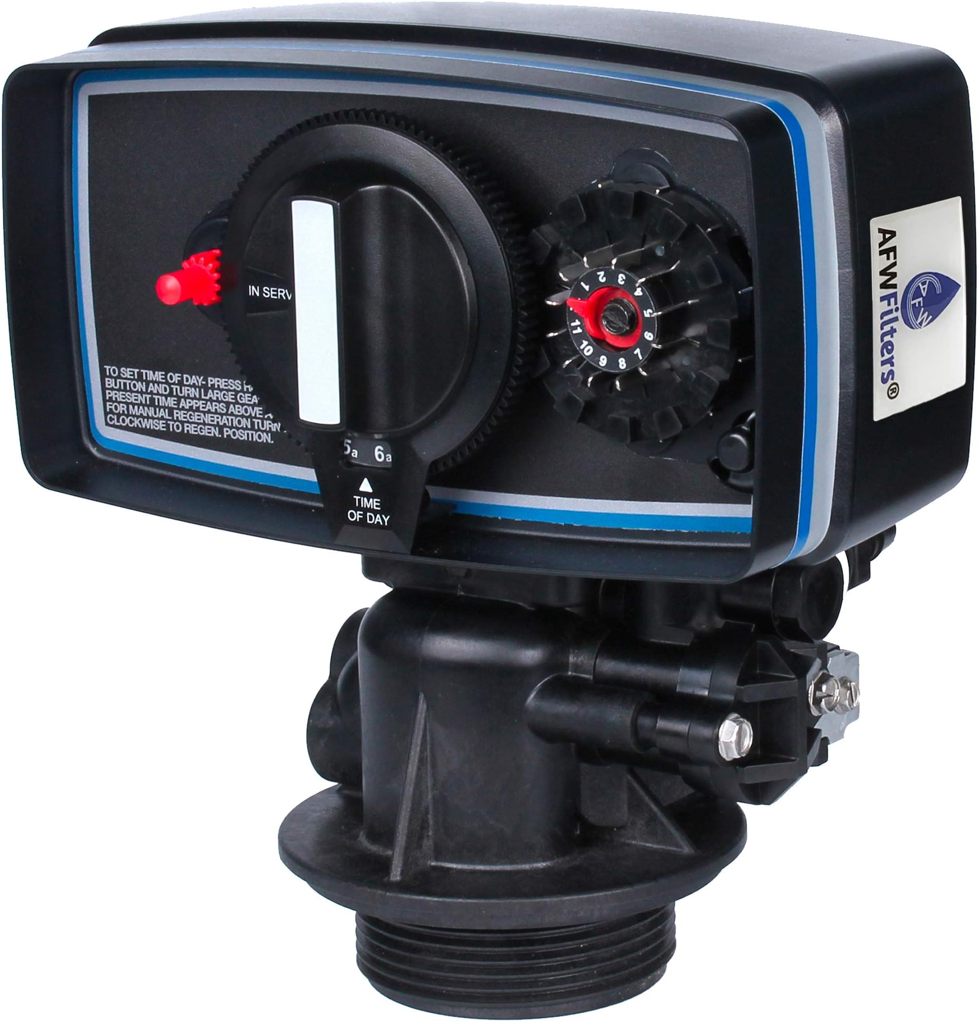 110 V 5600 Water Softener Valve, 3W Time Clock Control Valve Water ...