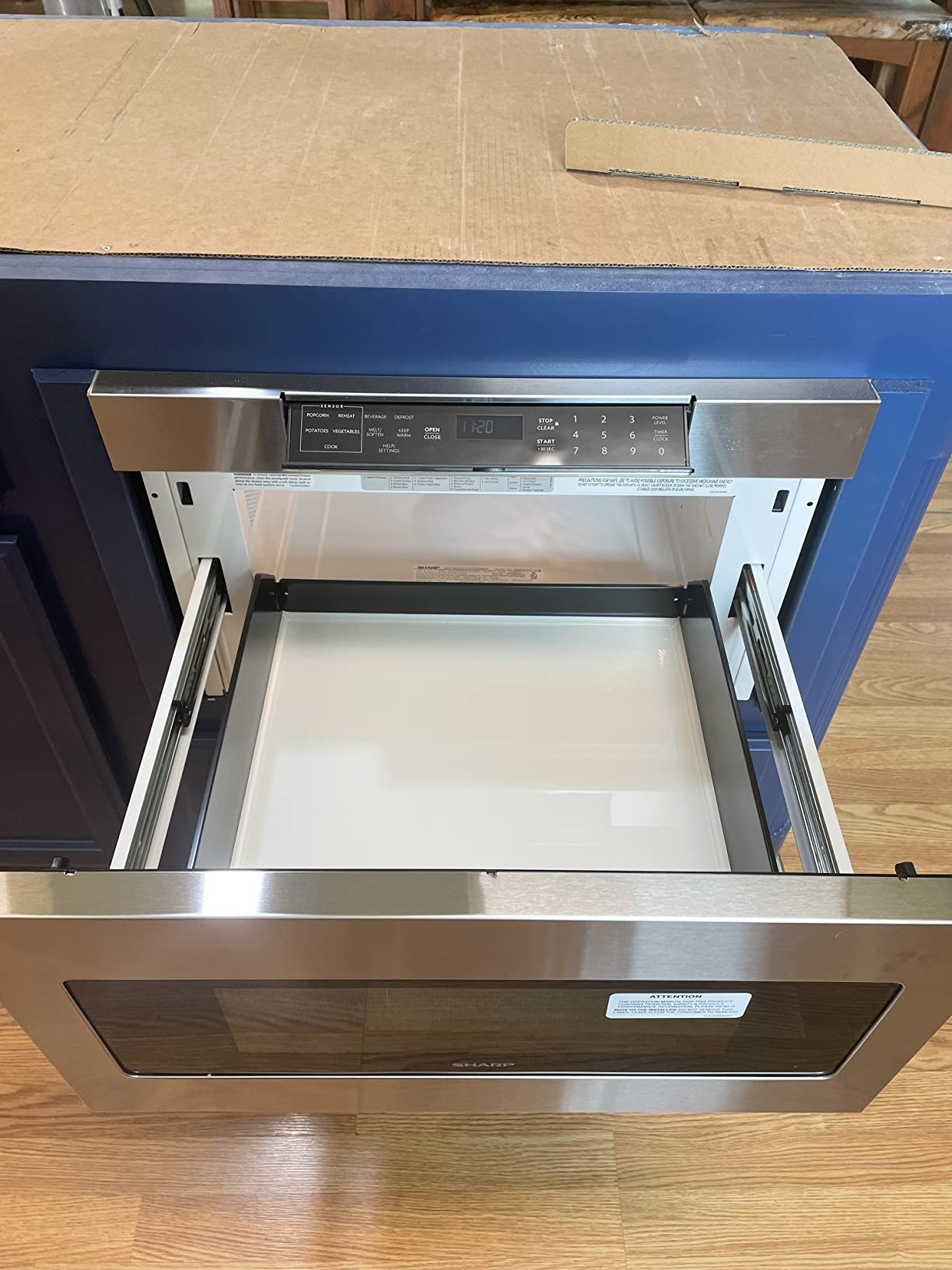 $72/mo - Finance Sharp SMD2470AS Microwave Drawer Oven, 24-Inch 1.2 Cu ...