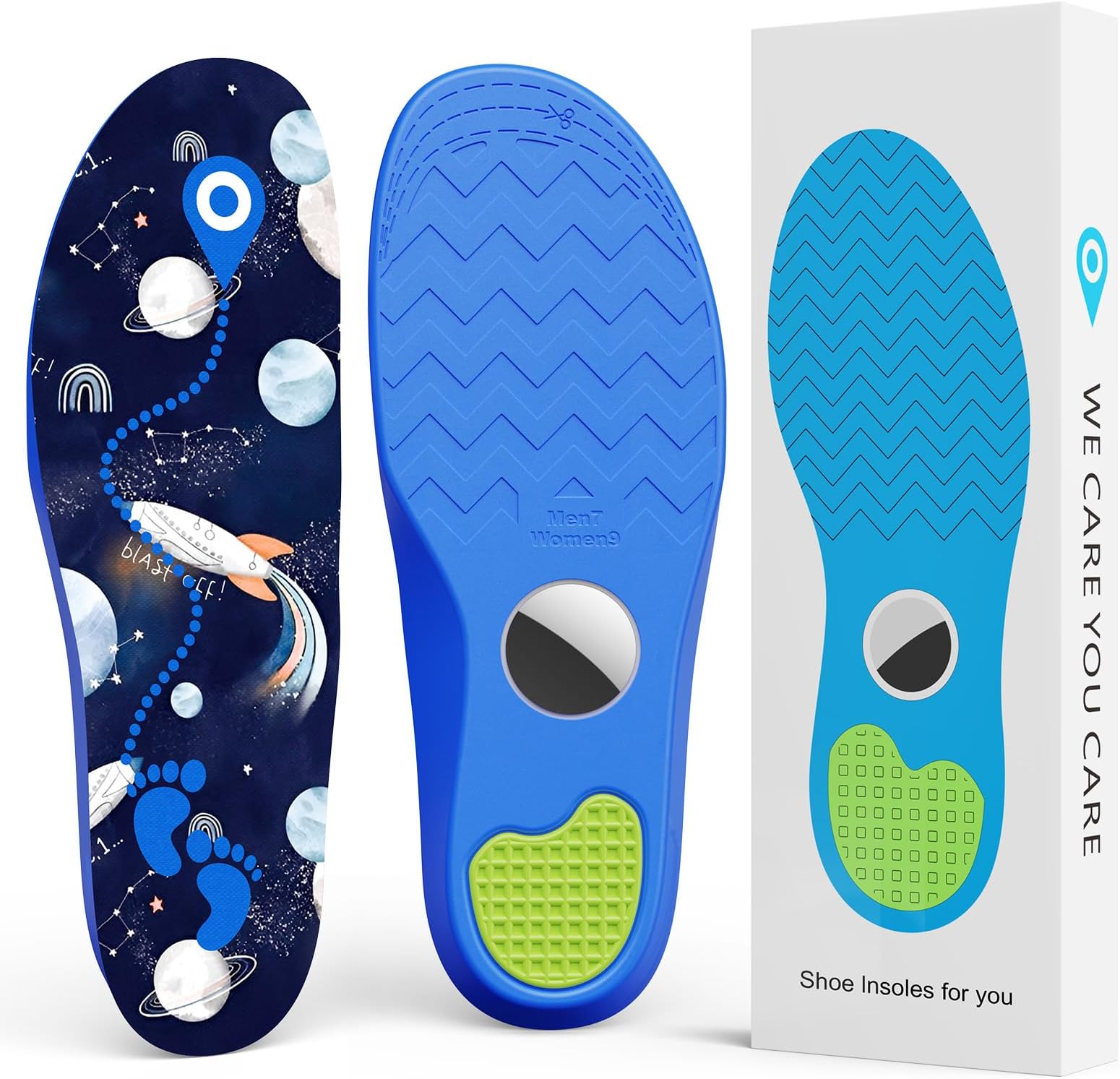 Amazon.com: Hidden Holder Insole Compatible with AirTag, Tracking ...