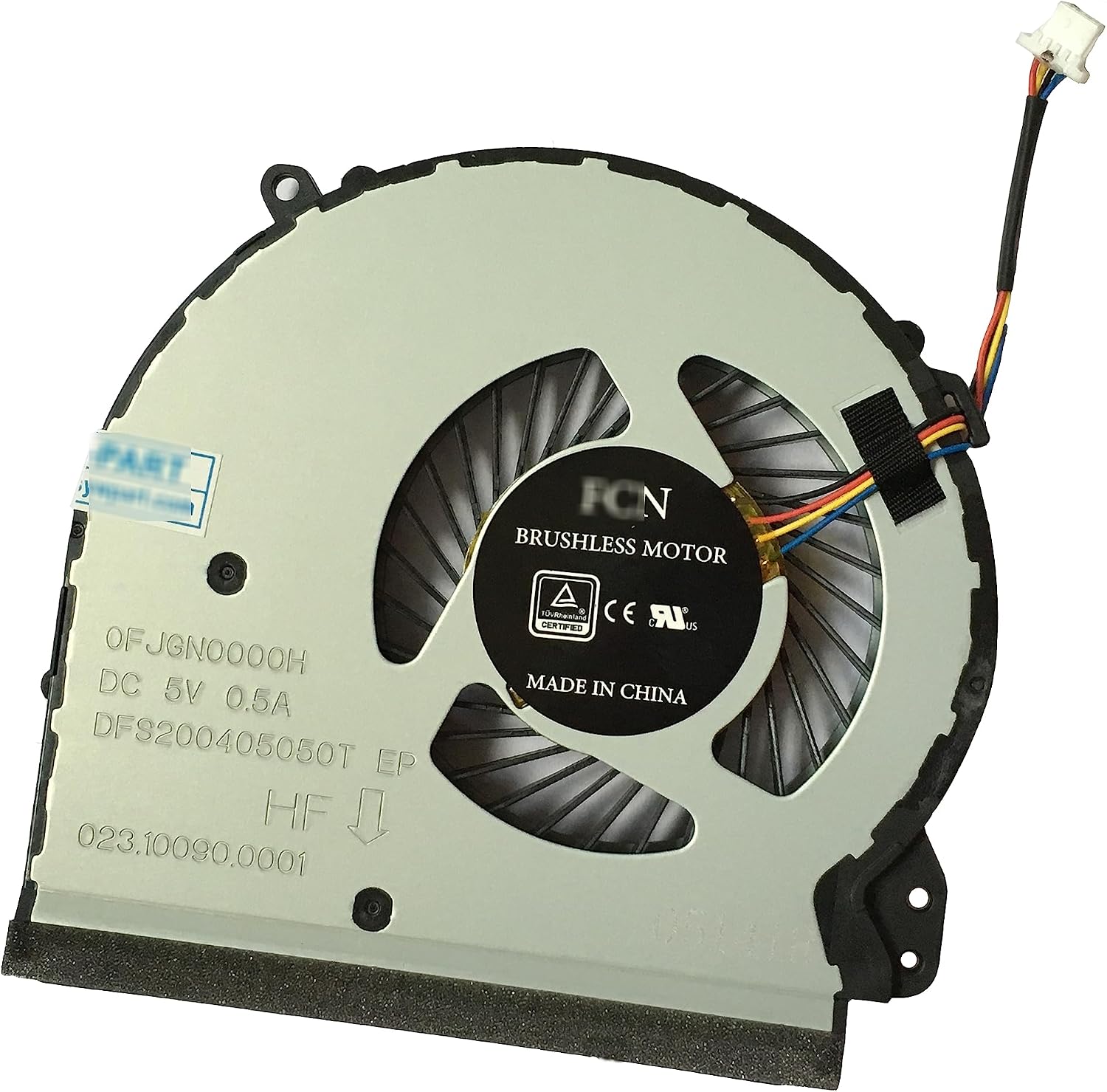 Amazon.com: HK-Part Replacement Fan for HP 17-X 17-Y Series Laptop CPU ...