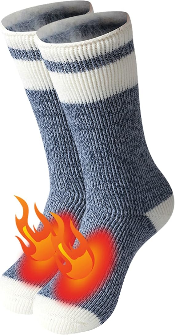 Amazon.com: Winter Thermal Socks, Hissox Unisex 2.44 Tog Ultra Thick ...