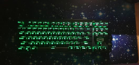 CP3 Mechanical Gaming Keyboard RGB Light up Keyboard Wired Anti ...