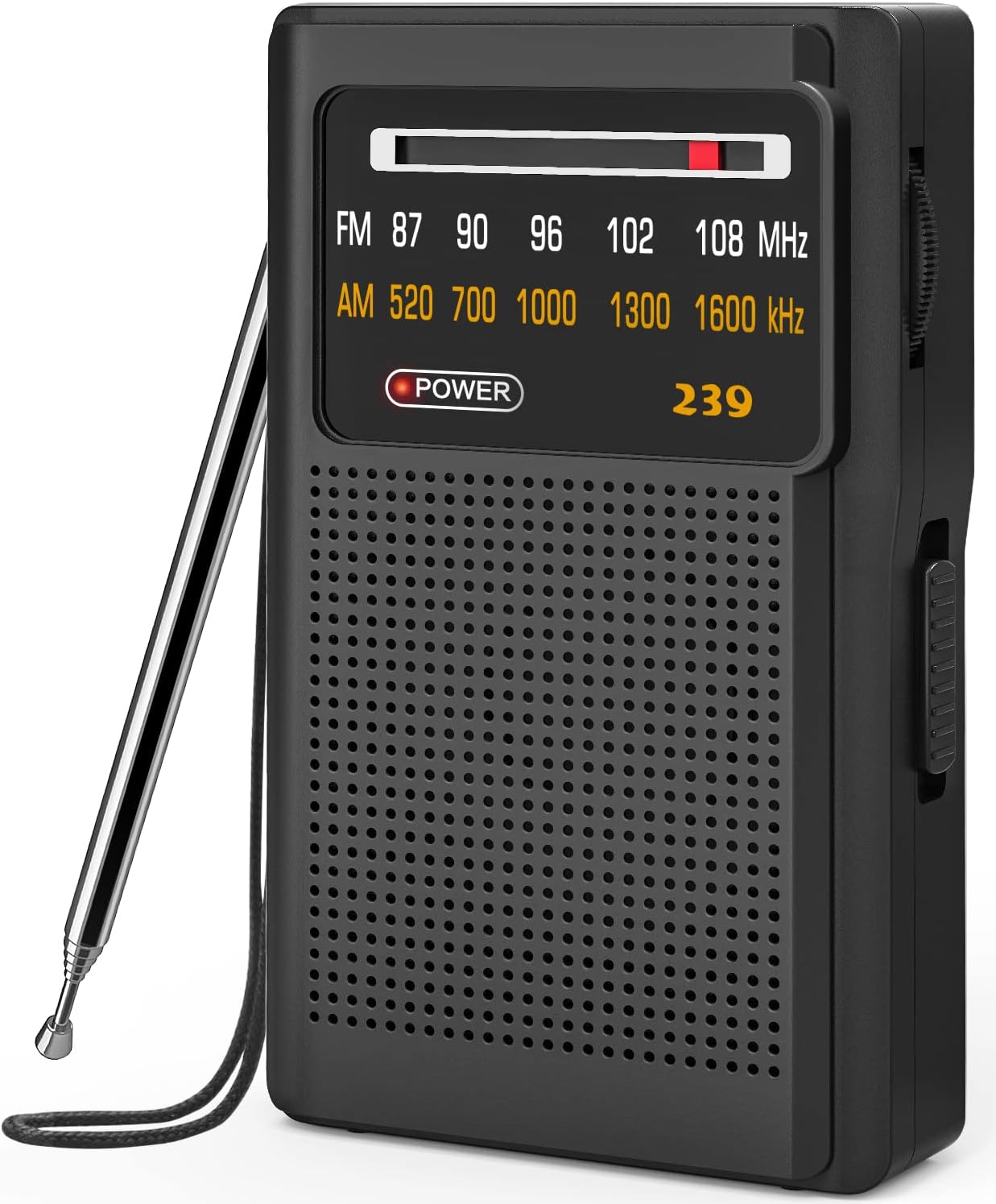 Sony ICF-S10MK2 Pocket Radio with Speaker, FM and AM Reception, Silver ...