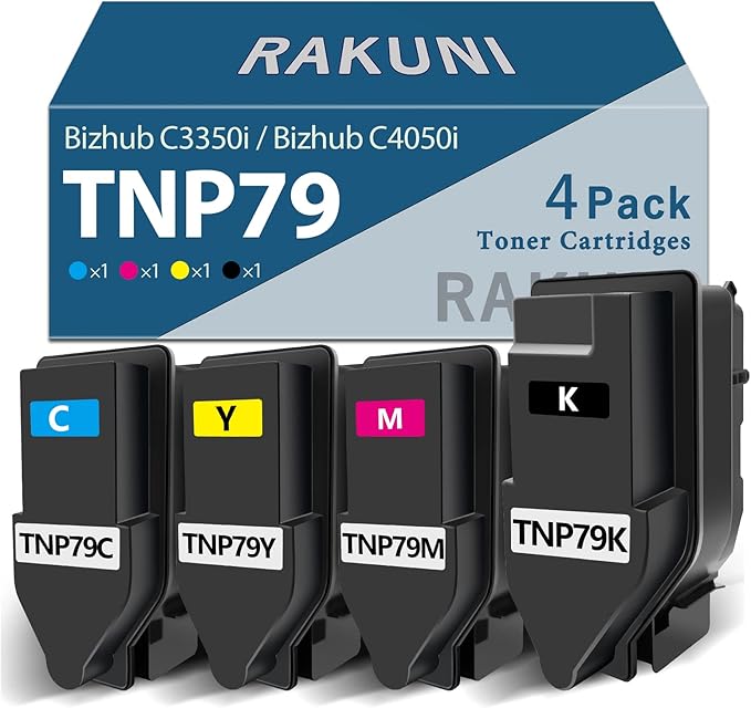 Amazon.com: RAKUNI Compatible Toner Cartridge Replacement for Konica ...
