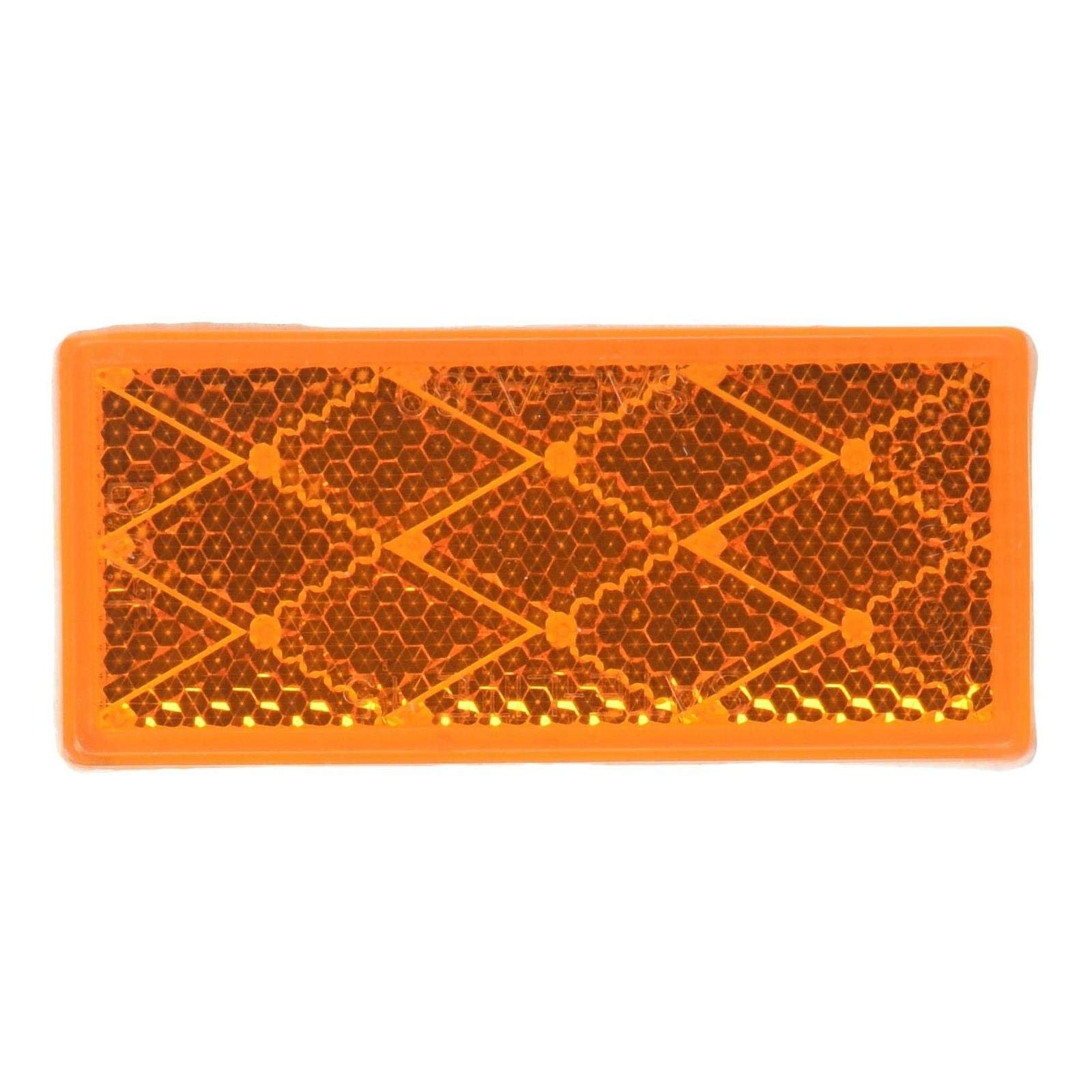 Amazon.com: Grote 40303 Yellow Stick-On Rectangular Reflectors : Automotive