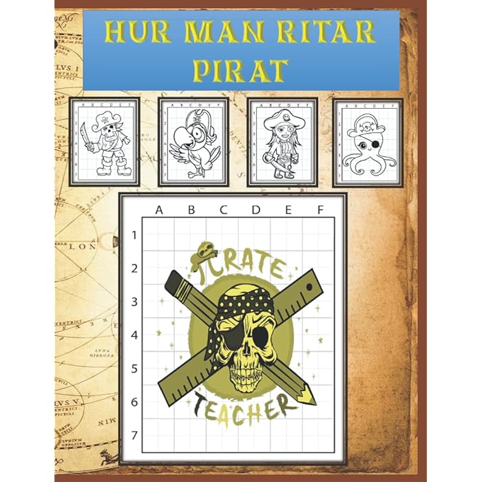 Buy Hur man ritar pirat: Pirates of Drawing-sida: enkla tekniker och ...