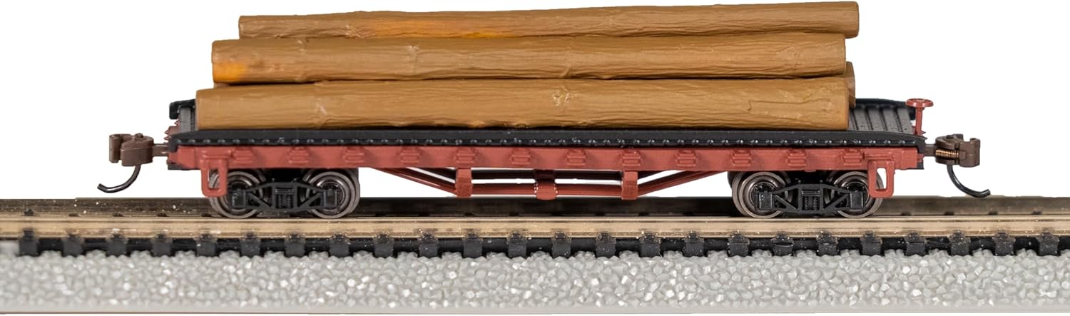 Bachmann ACF 40' Log Car 1906-1935 Version - N Scale : Amazon.co.uk ...