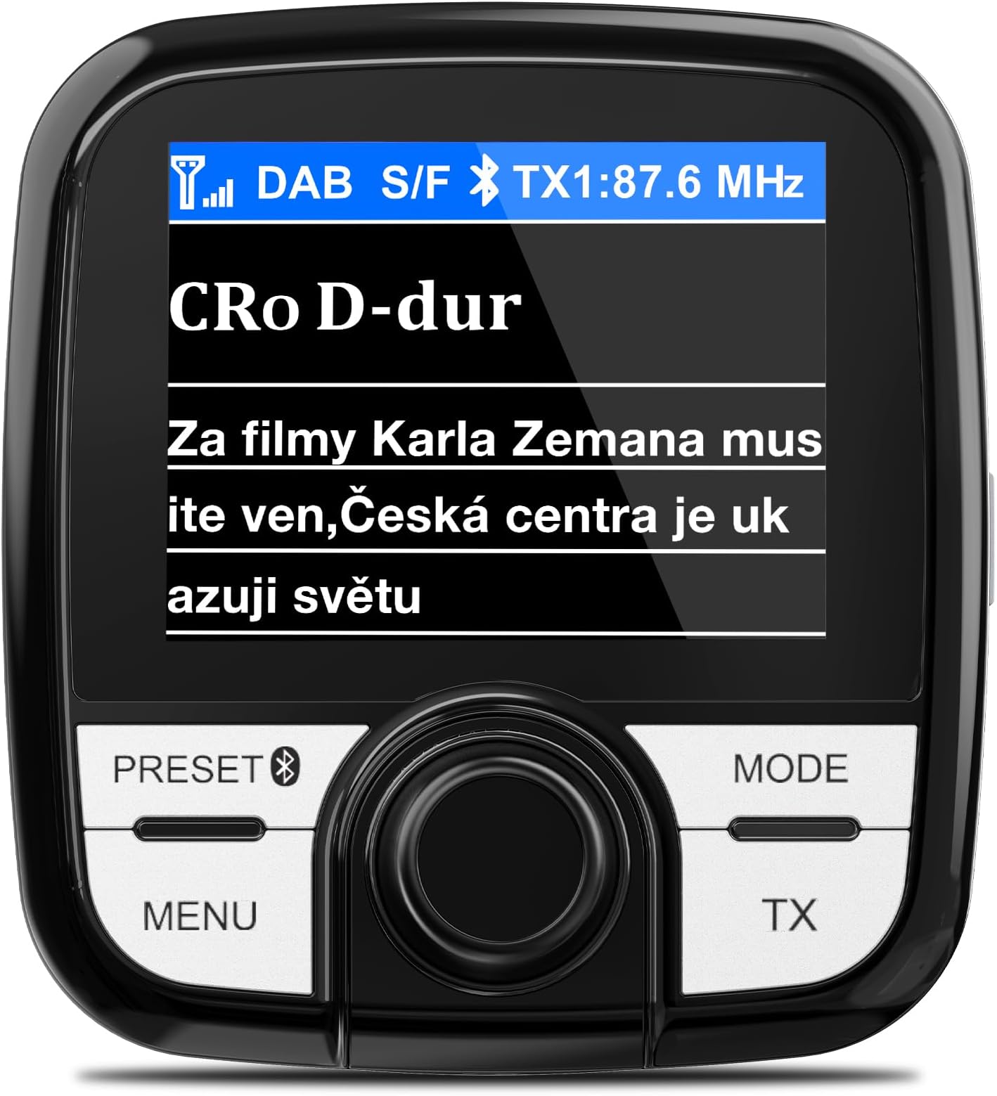 2.4" Colour Screen Tin-Nik DAB-388 DAB/DAB+ Car Radio Adapter, FM ...
