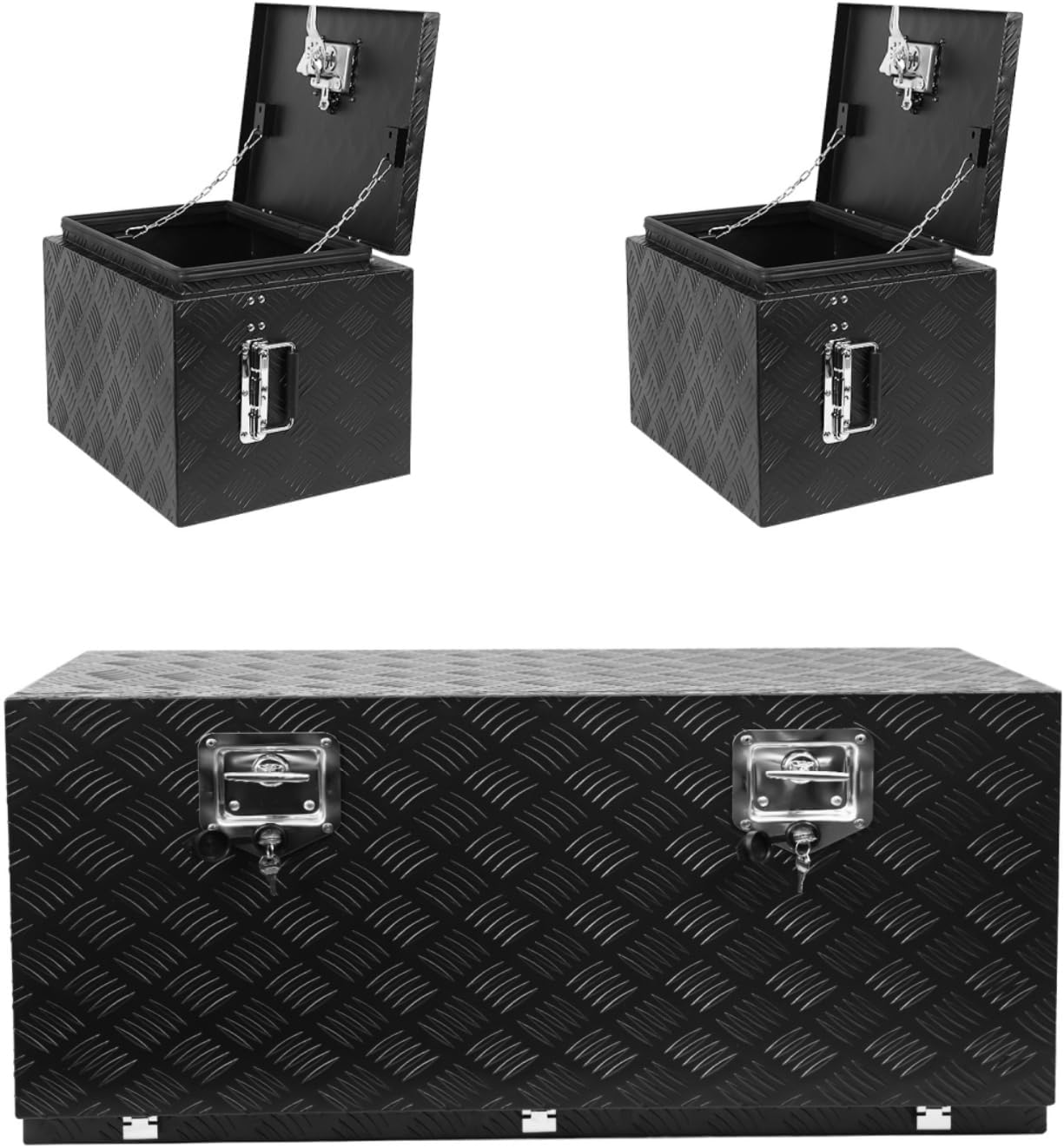 KIMORE Boîte à outils – 121,9 cm + 45,7 cm + 45,7 cm, organiseur de ...