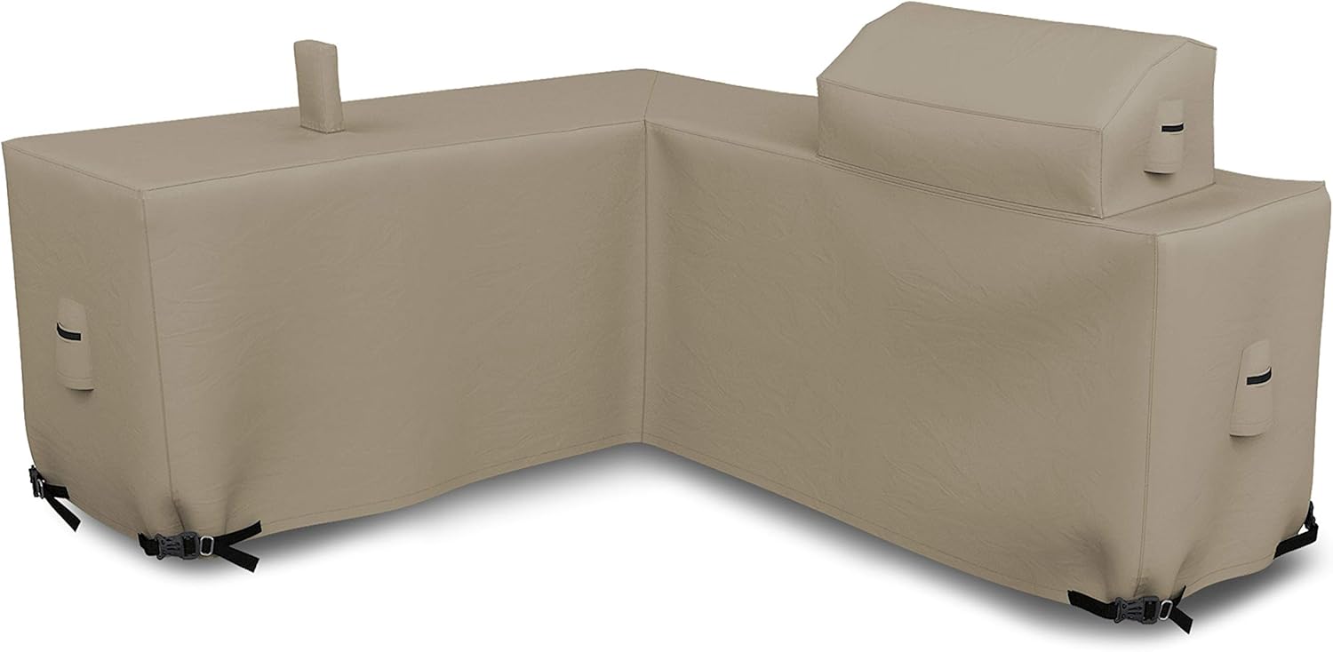 Amazon.com : Outdoor Kitchen Cover 12 Oz Waterproof - Right - Customize ...