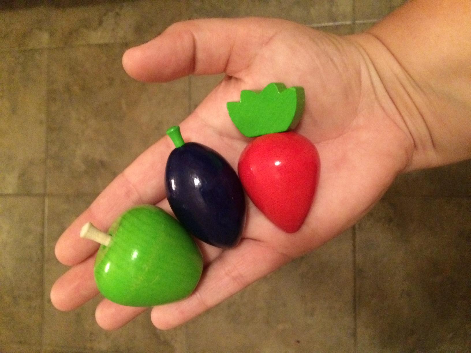 Amazon.com: HABA Wooden Fruit Set in Shopping Bag : Toys & Games