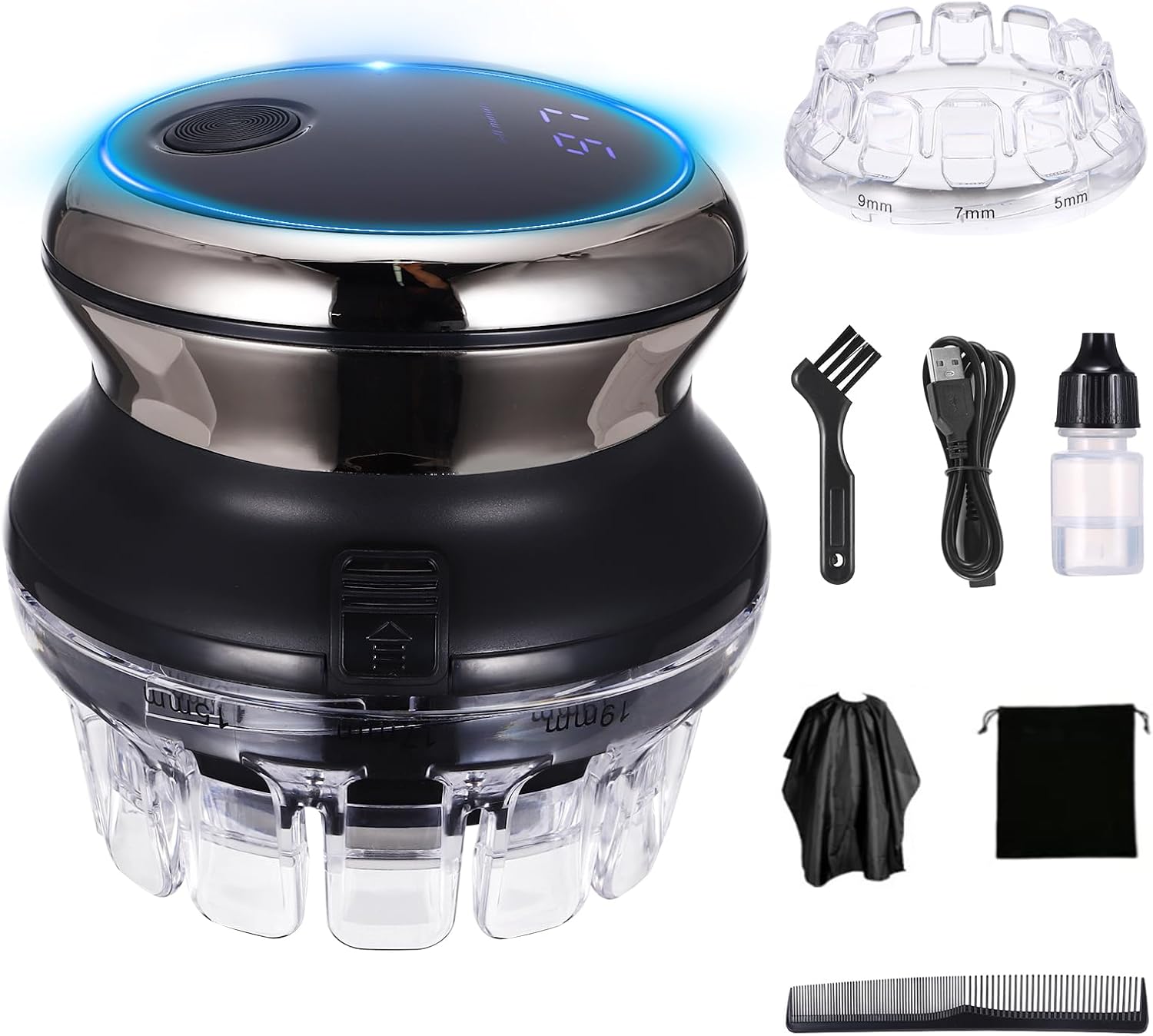 Amazon.com: Sxiocta Shaven Head Hair Clipper for Bald Men, Bald Head ...