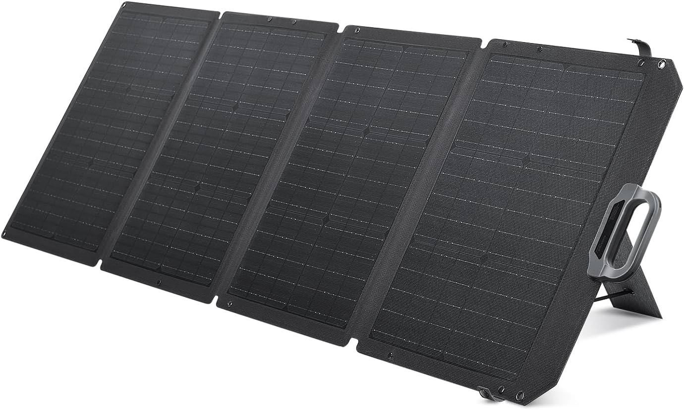 12V 380W Folding Solar Mat Black Silicon Blanket Flexible Solar Panel ...