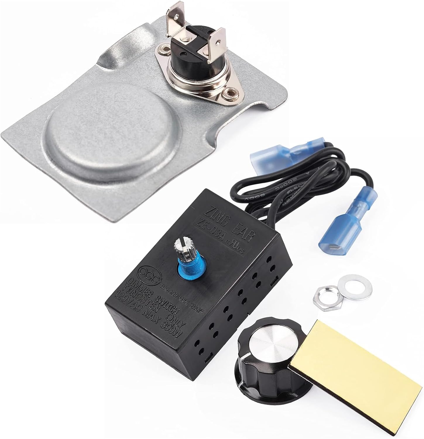 Amazon.com: Hiorucet Magnetic Thermostat Switch for Fireplace Blower ...