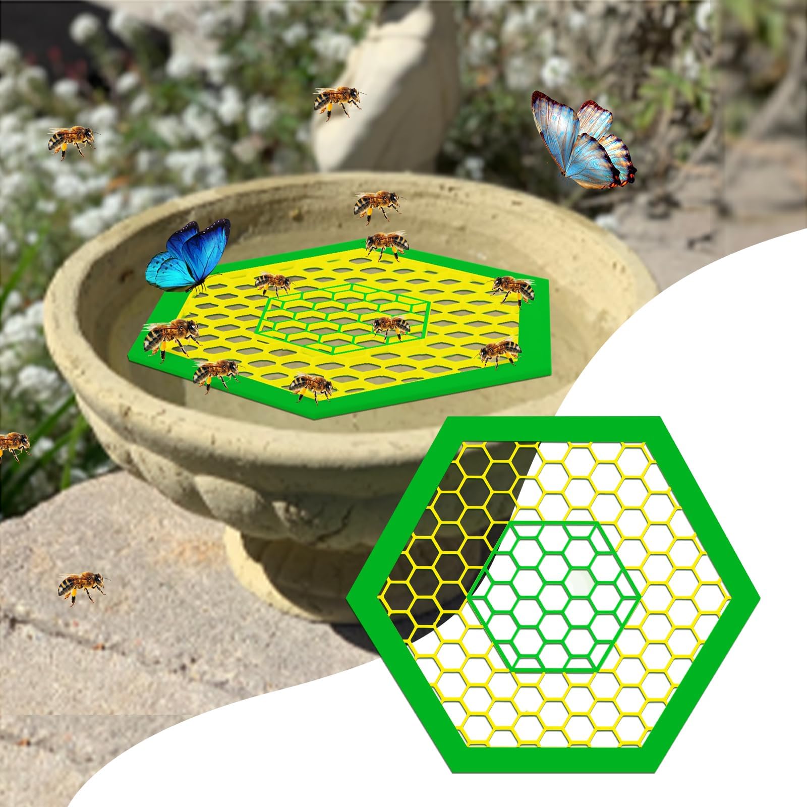 Amazon.com: GFYYBKJ 2 Pack Floating Bee Ladder Use for Bee Cups for ...