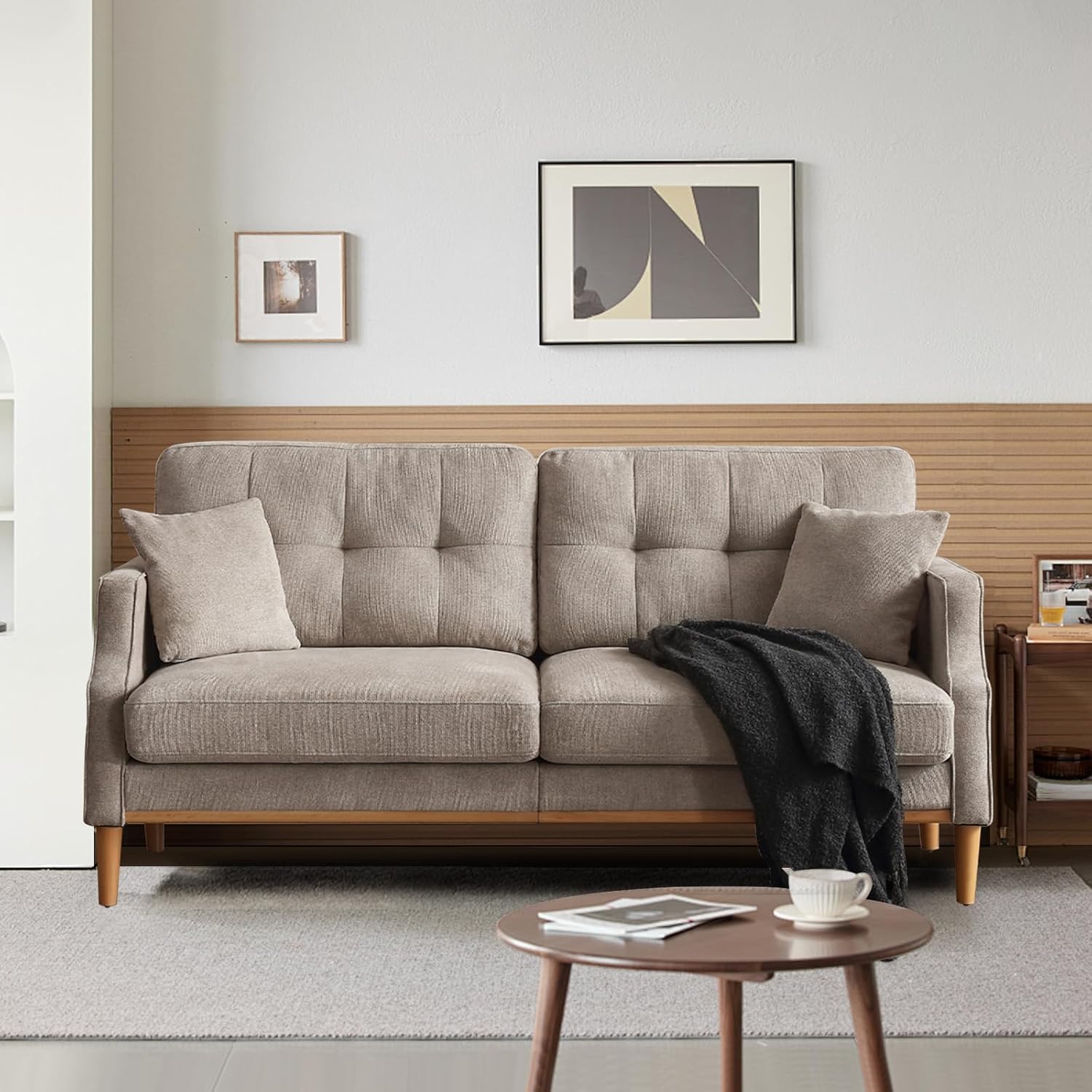 Amazon.com: 70" Loveseat Sofa Modern Decor Comfy Love Seat Couches with ...