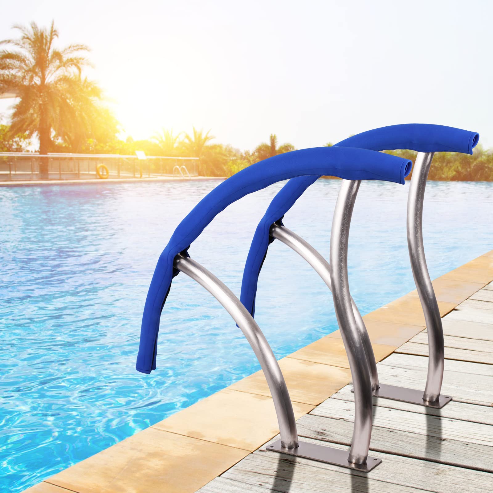 Snapklik.com : MERXENG 30"x30" Pool Handrail 304 Stainless Steel ...