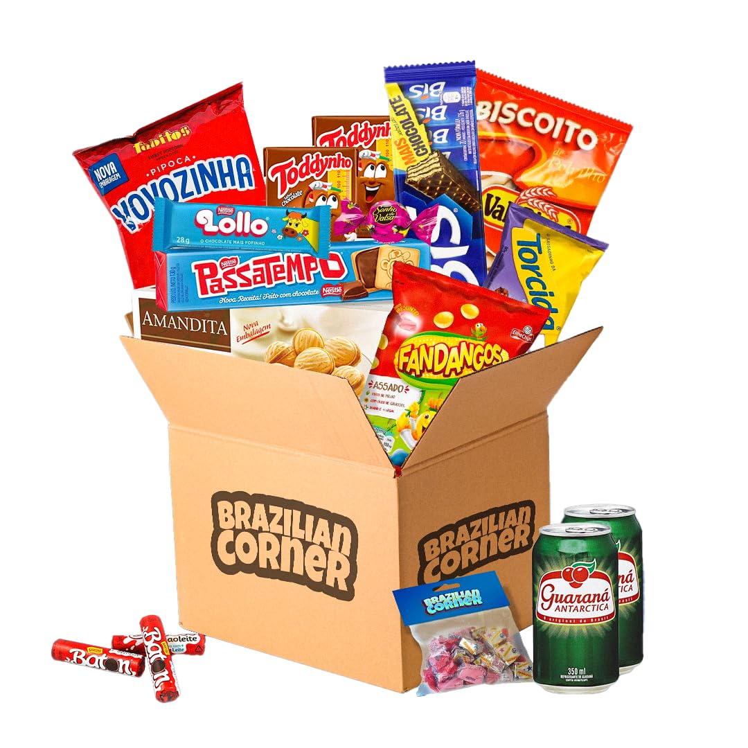 Amazon.com: Brazilian Corner Box Variety Pack | Mixed Snacks, Cookies ...