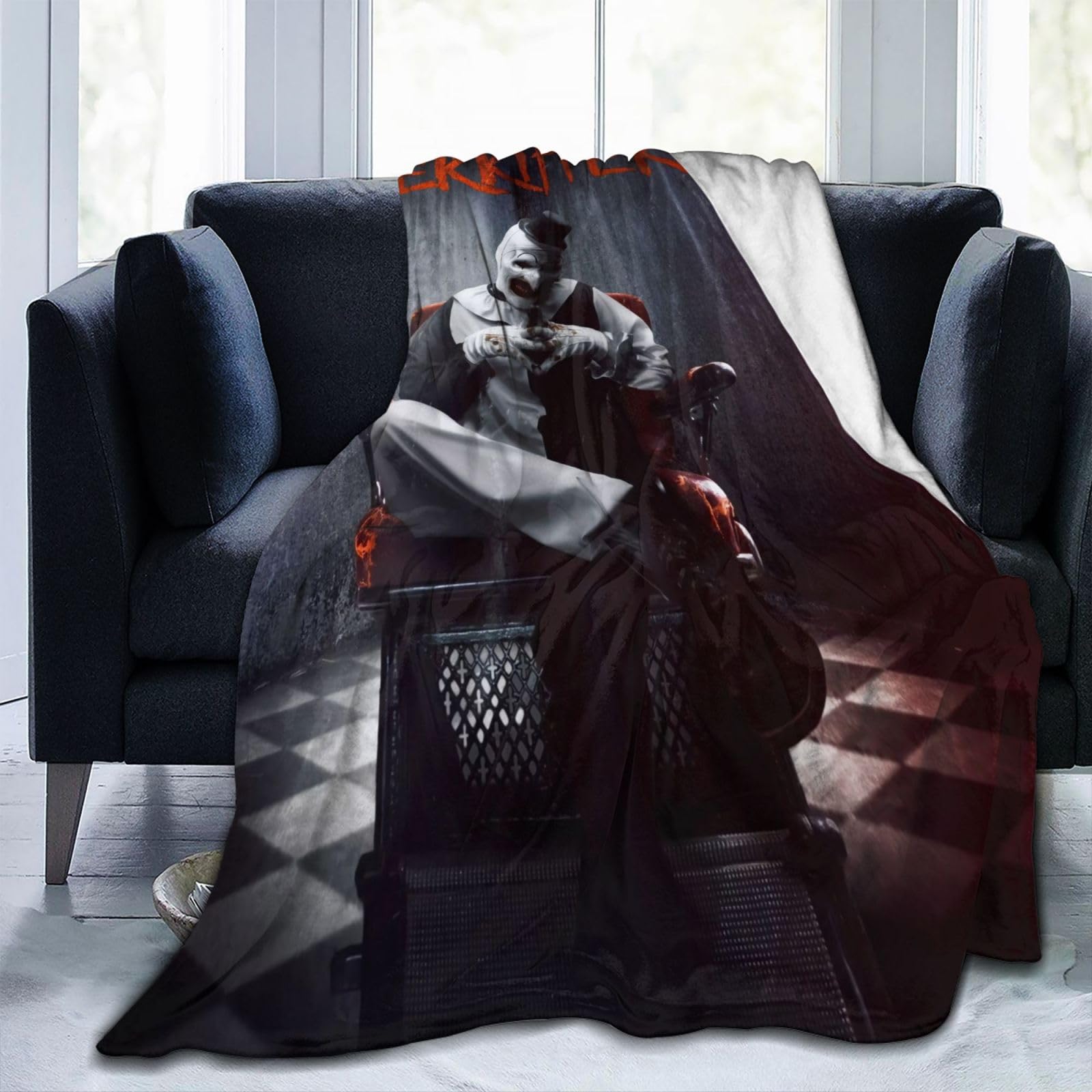 Amazon.com: ARZJQIR Throw Blanket Horror Movie Terrifiers 2 Soft ...