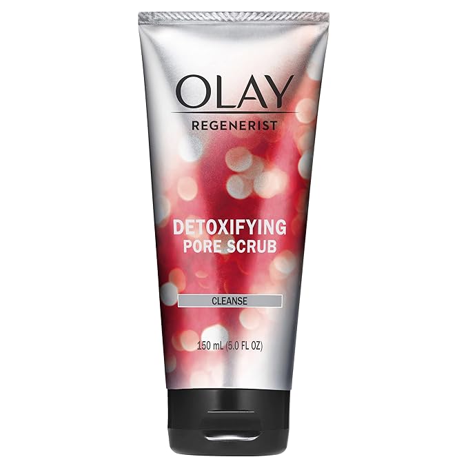 Amazon.com: Facial Cleanser by Olay Regenerist, Detoxifying Pore Scrub ...