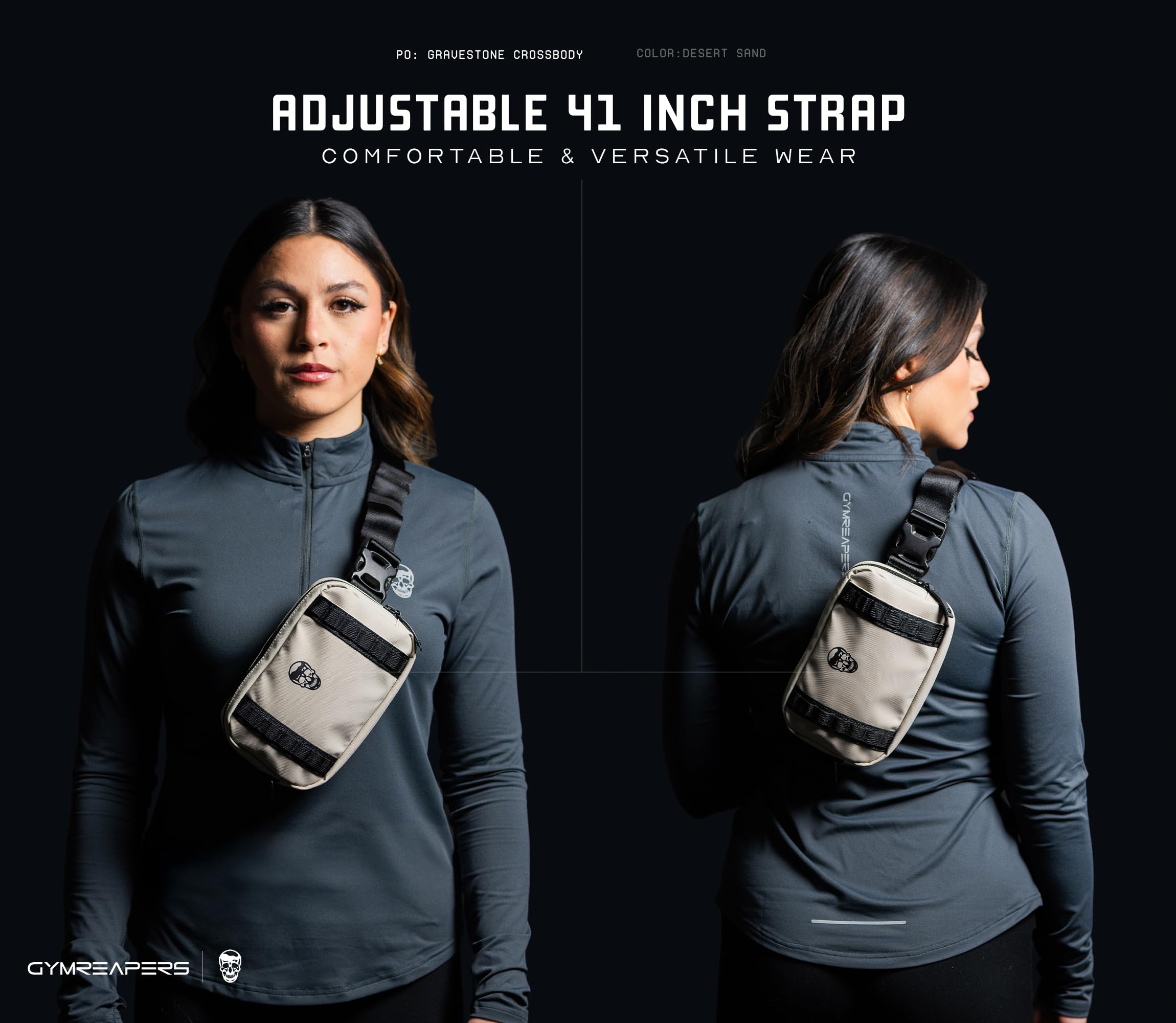 Snapklik.com : Gymreapers Travel Small Crossbody Bags For Men & Women