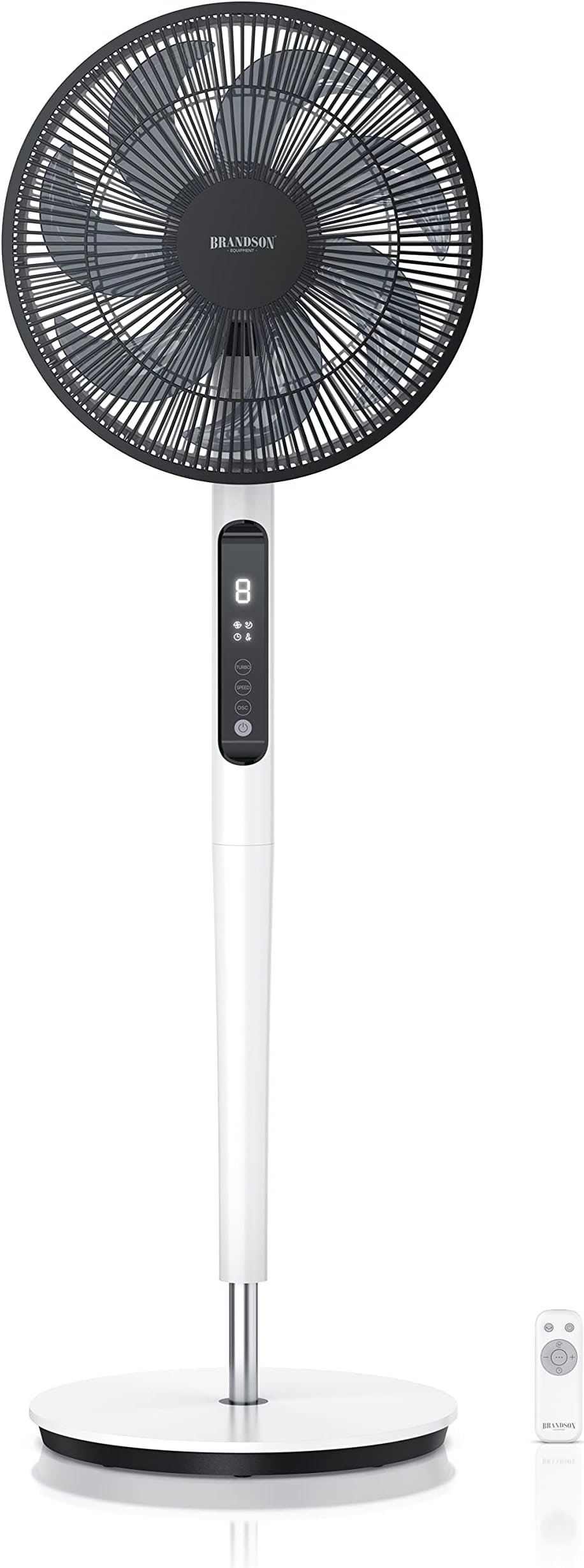 TROTEC Standventilator TVE 26 S – 30 Watt, oszillierend 85°, 5 ...