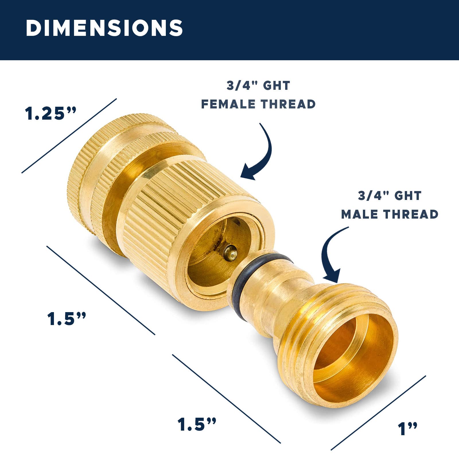 Garden Hose Quick Release Brass Garden Hose Quick Connects Multipack