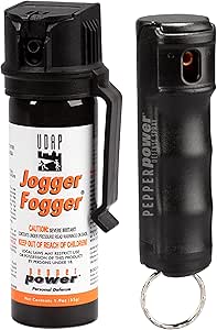 Amazon.com : UDAP Pepper Power Jogger Fogger OC Compact Self Defense ...