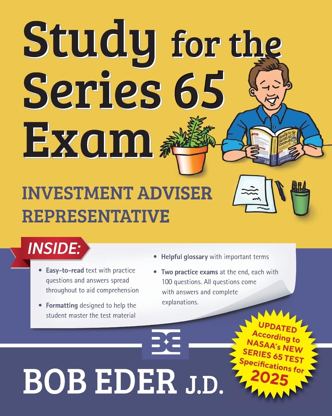 Study for the Series 65 Exam: Eder, Bob: 9781470126018: Amazon.com: Books