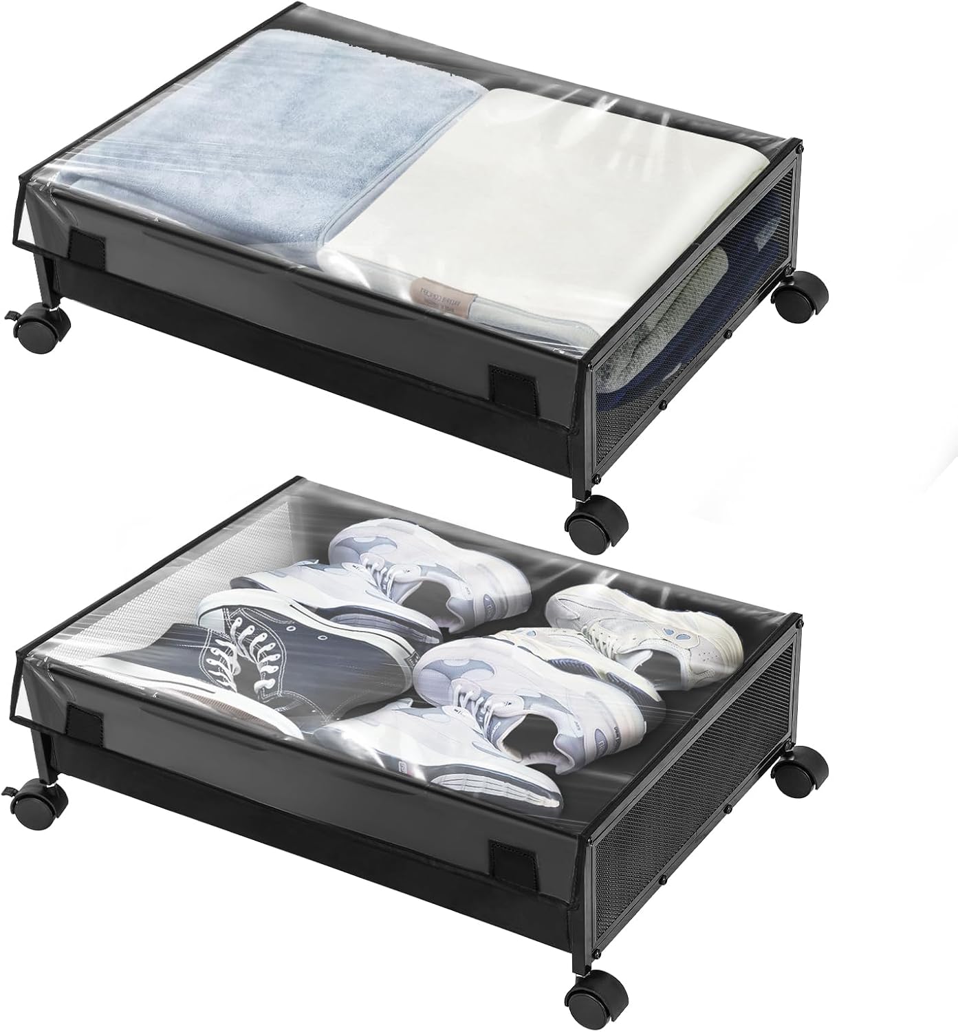 Amazon.com: YORKING Under Bed Storage Containers Drawers -Under-bed ...