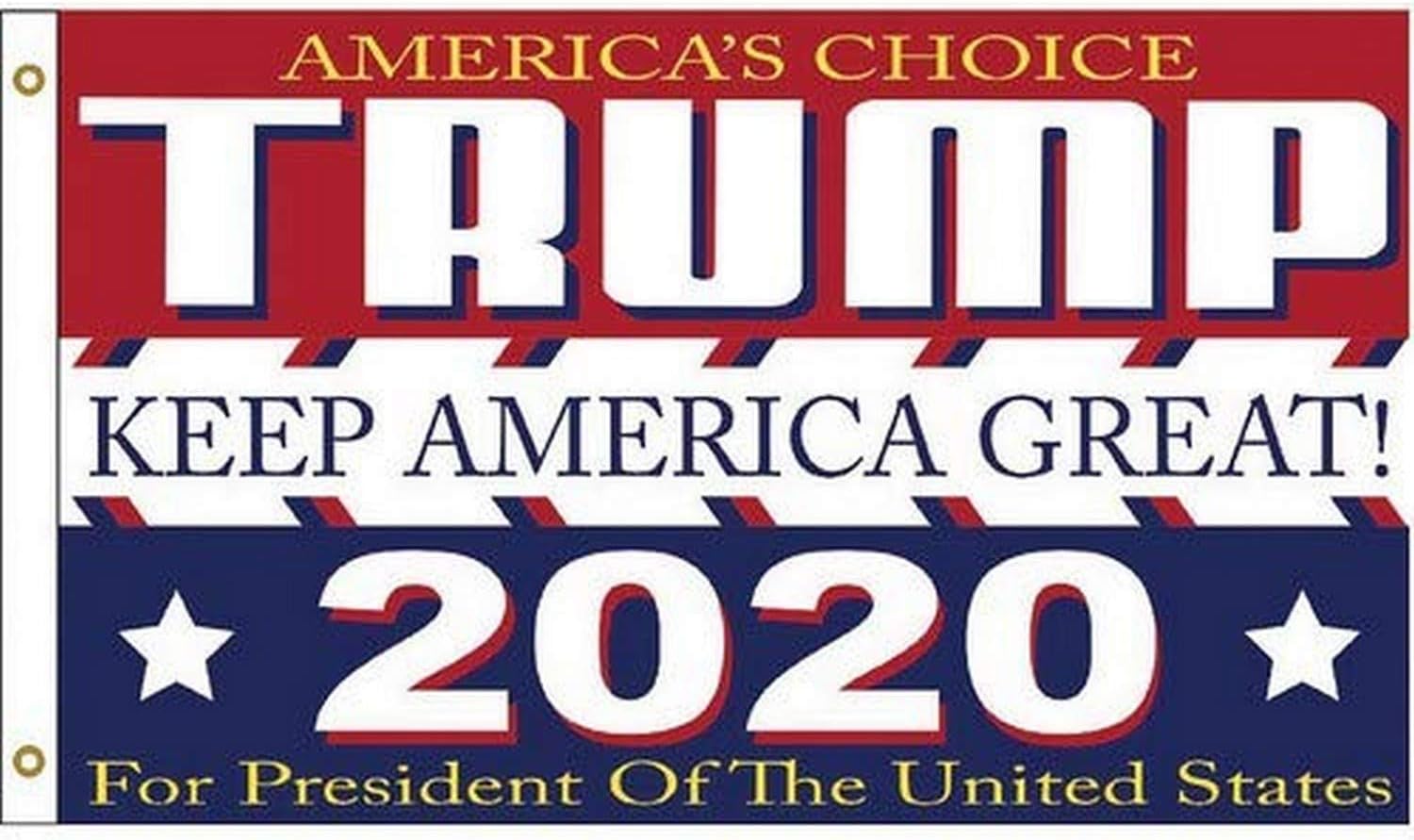 Amazon.com: Flags CPS43852 Trump 2020, Red : Patio, Lawn & Garden