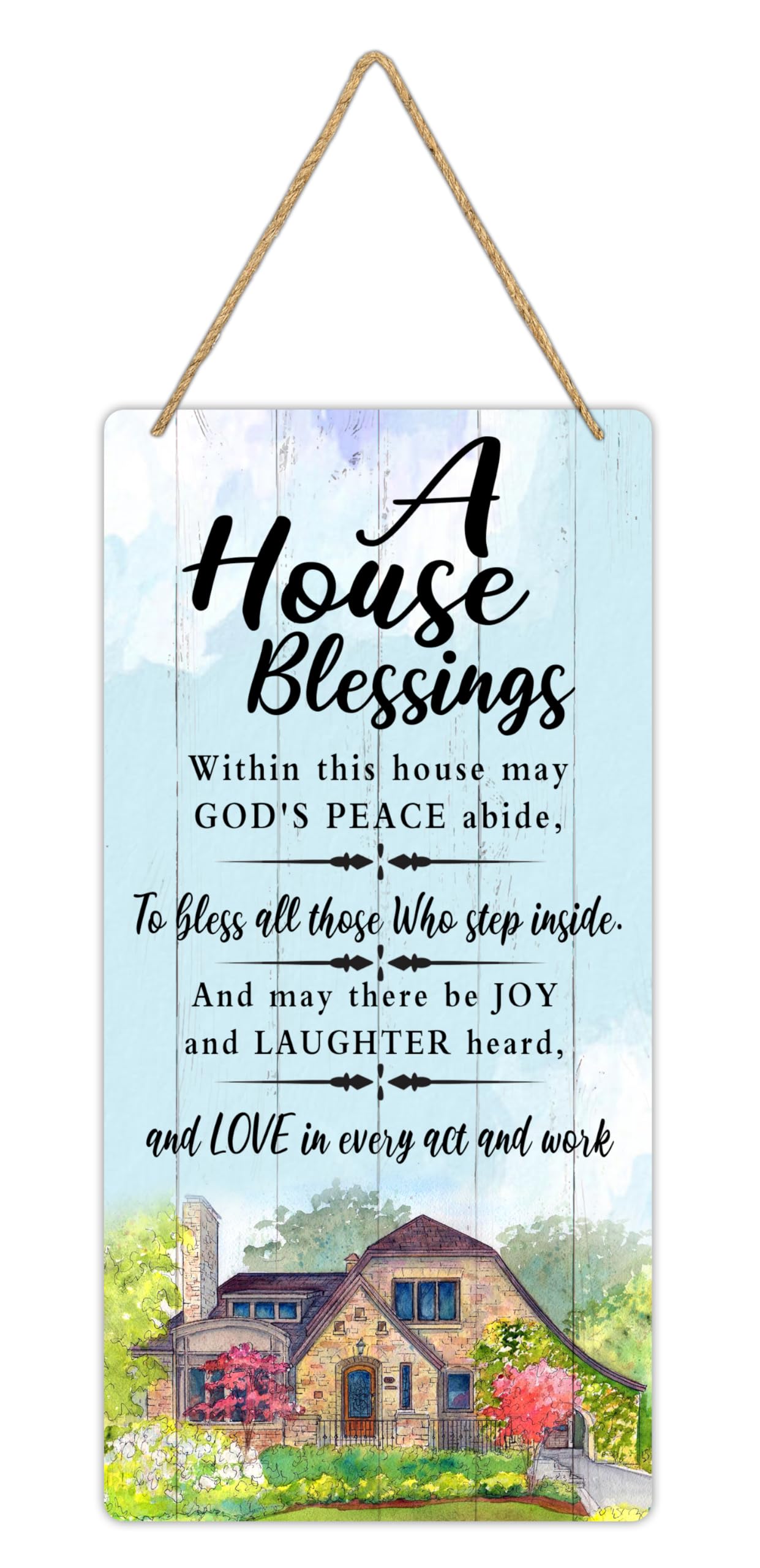House Warming Blessing Clip Art Personalised New Home House Warming
