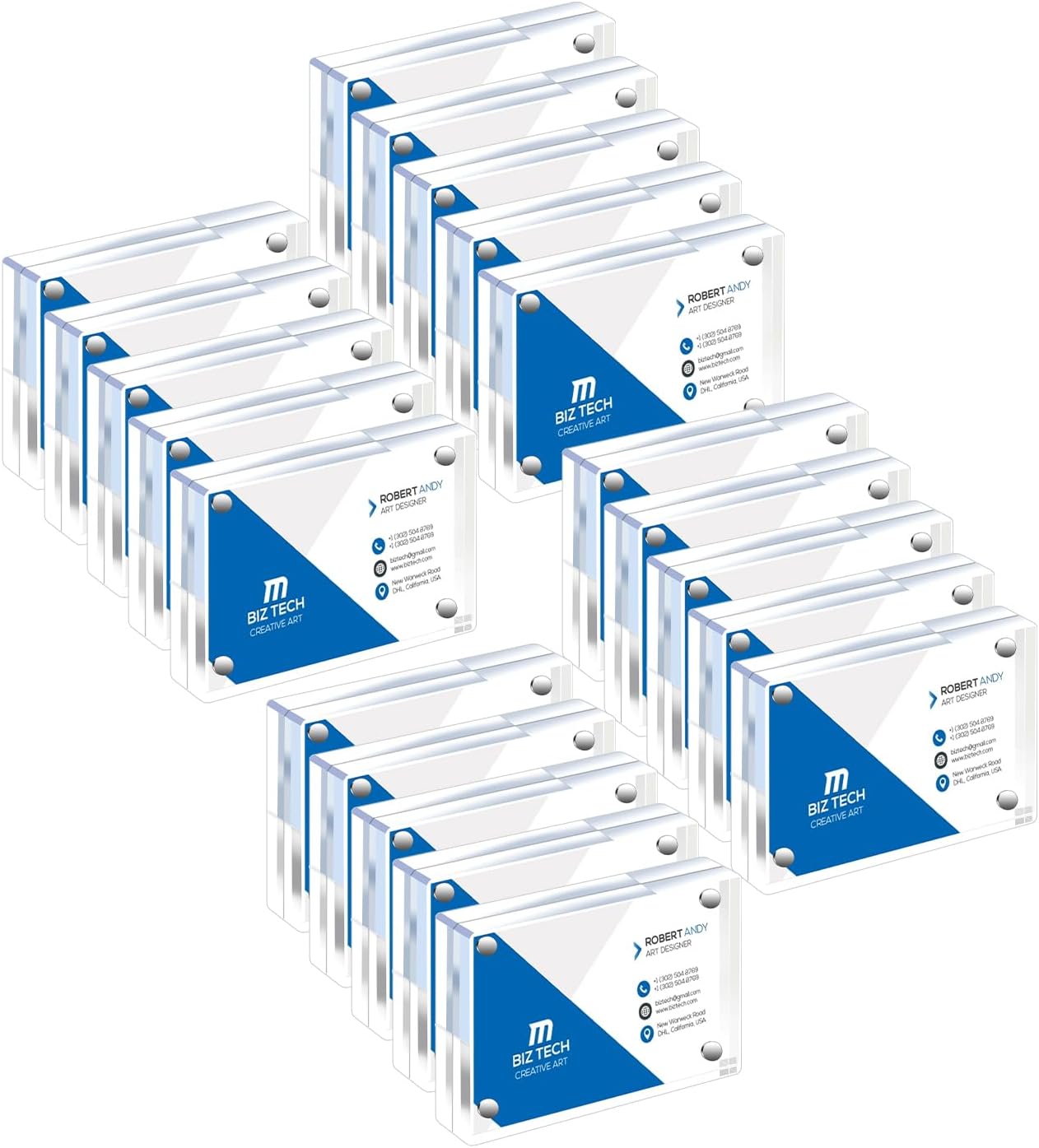 Amazon.com - GENGENZER Mini Picture Frame 2.5x3.5 inch Clear Acrylic ...