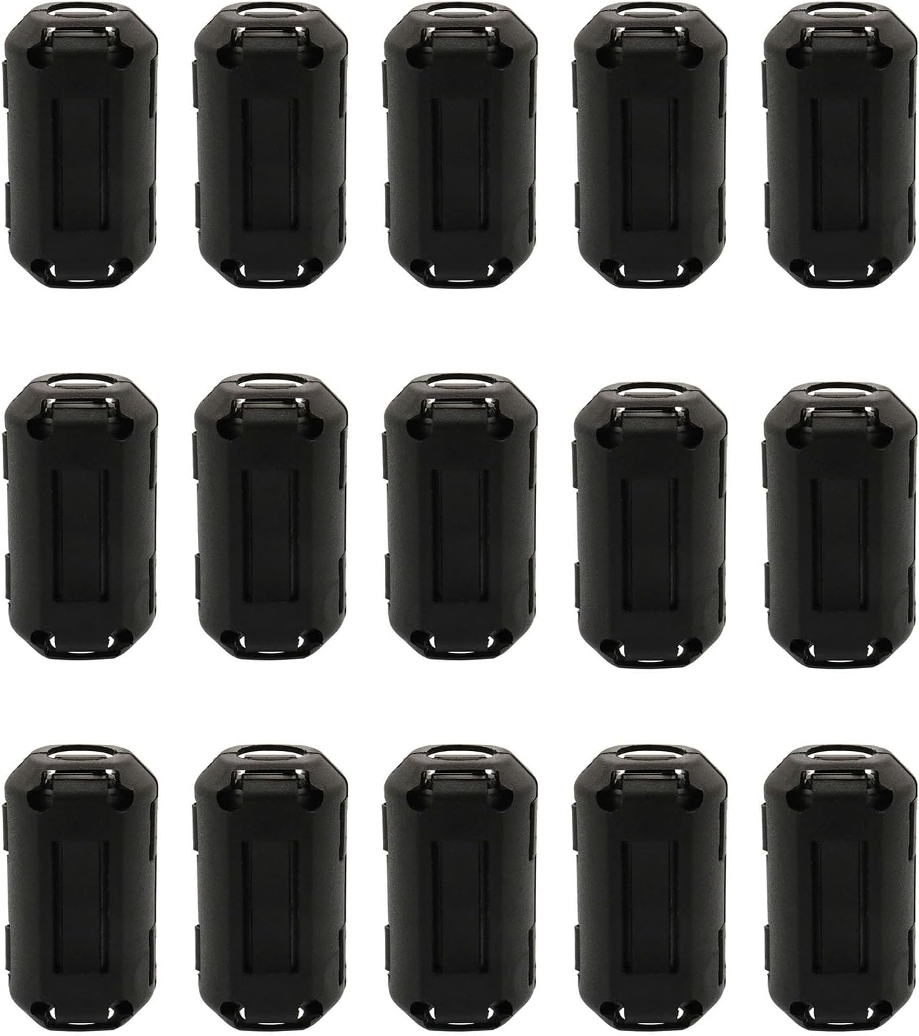 Amazon.com: Pack of 10 Snap on Ferrite Core Bead Choke Ring Cord RFI ...