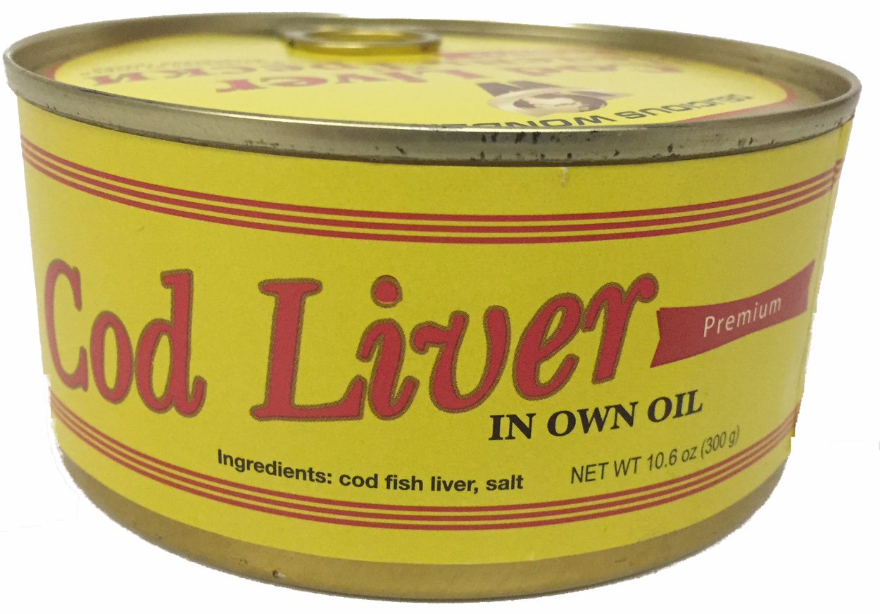 Amazon.com: (Pack of 3) Cod Liver Premium in Own Oil 10.6 Ounces Tins ...