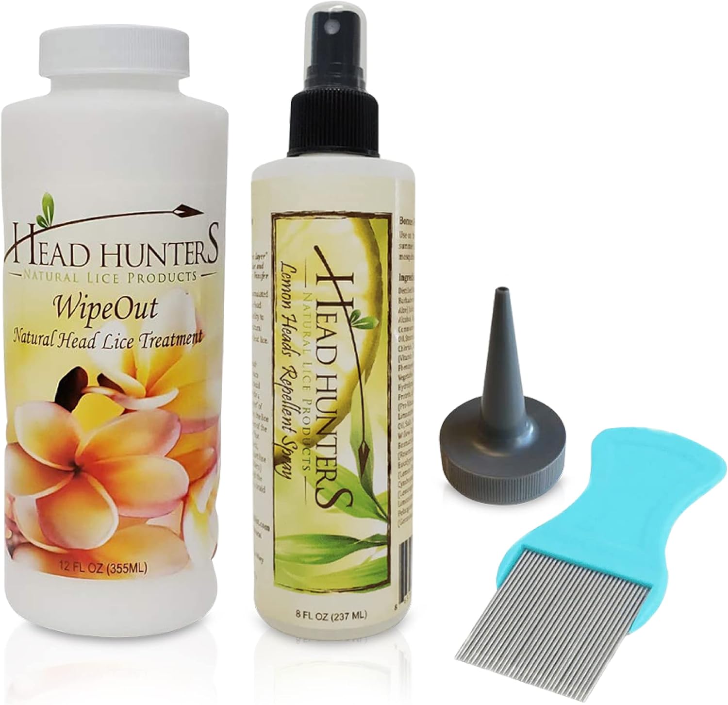 Amazon.com: Head Hunters Basic Head Lice Treatment Kit - All-Natural ...
