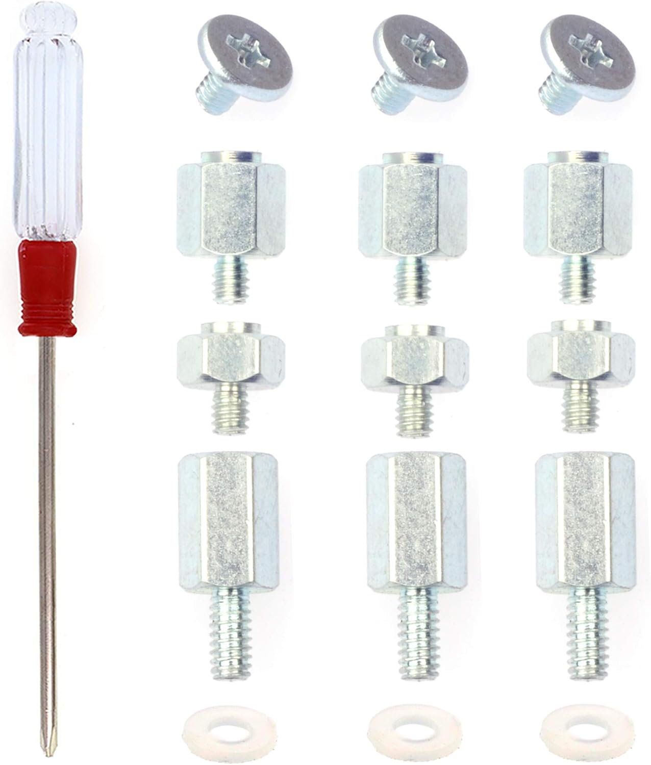 Amazon.com: QTEATAK PCIe NVMe M.2 Standoffs Mounting Screws Screwdriver ...
