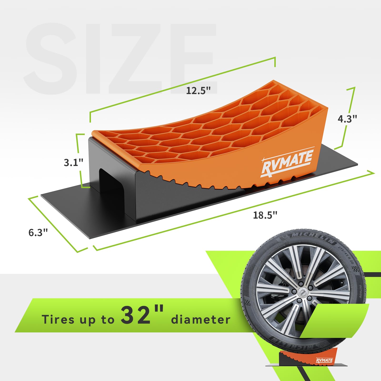 Snapklik.com : RVMATE Camper Levelers 8-Piece Kit RV Leveling Blocks ...